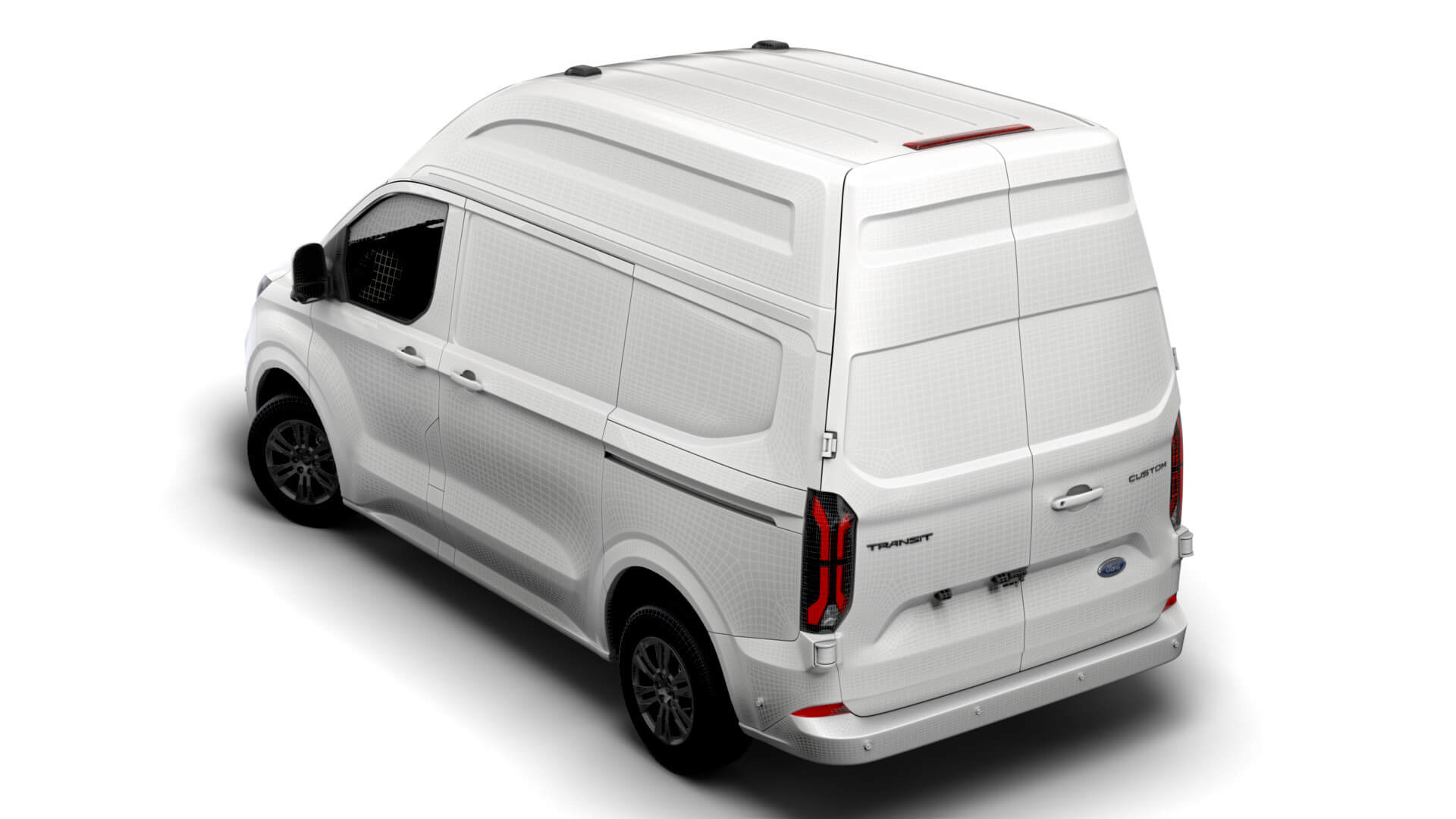 Ford Transit Custom Limited L1H2 2023 - 3D Model by Creator 3D