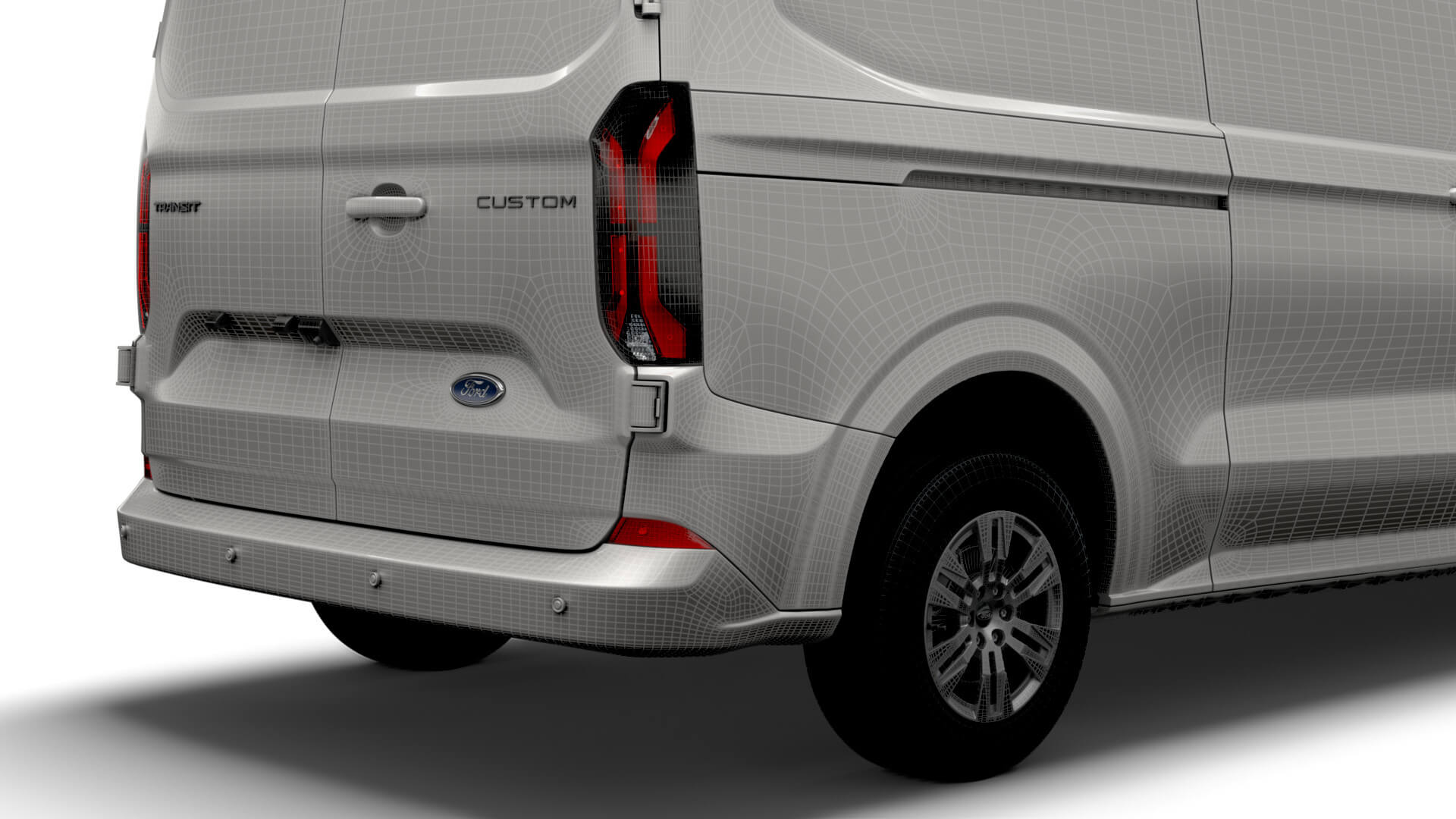 Ford Transit Custom Limited L2H2 2023 - 3D Model by Creator 3D