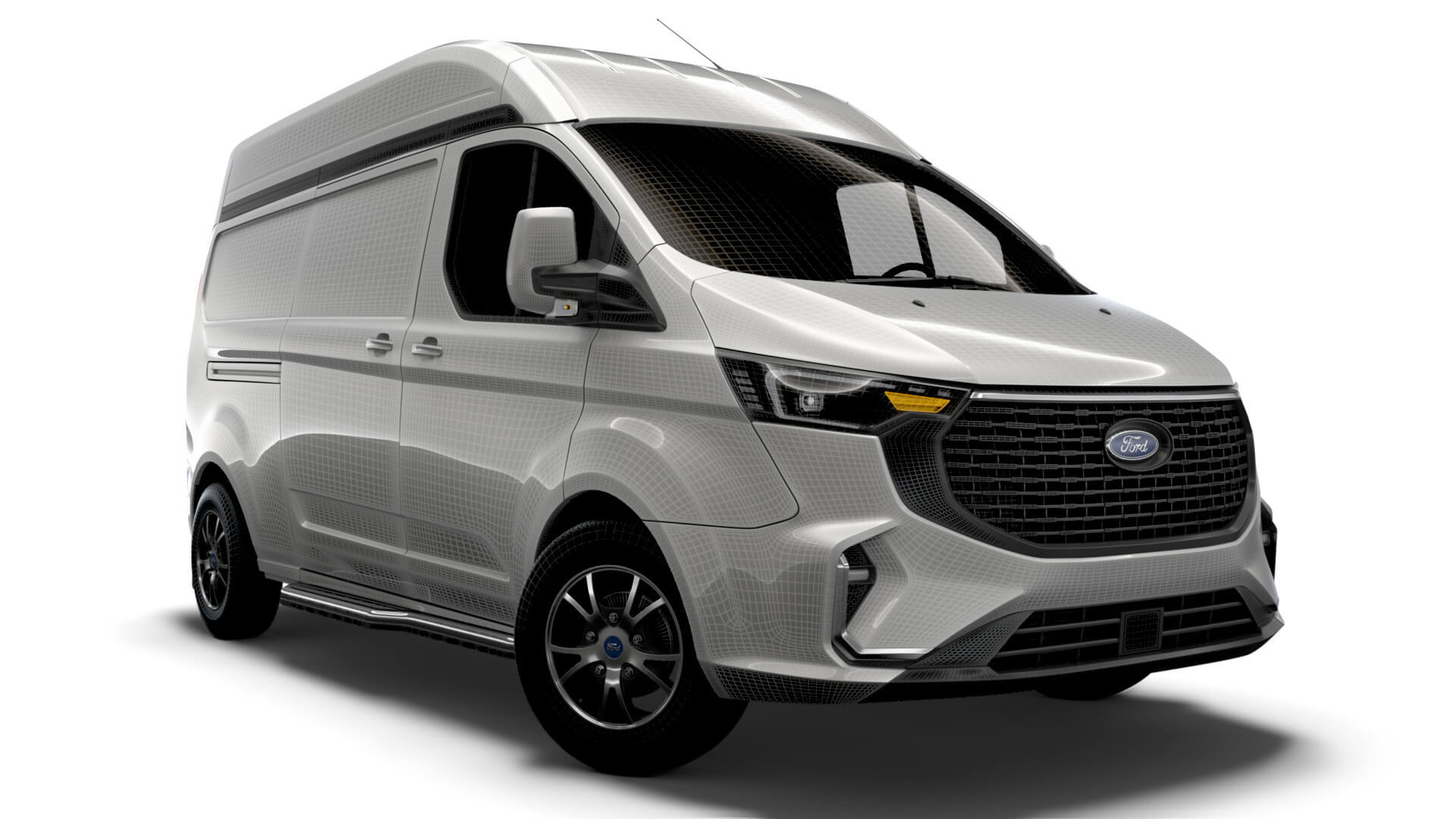 Ford Transit Custom Van L2H2 China 2023 - 3D Model by Creator 3D