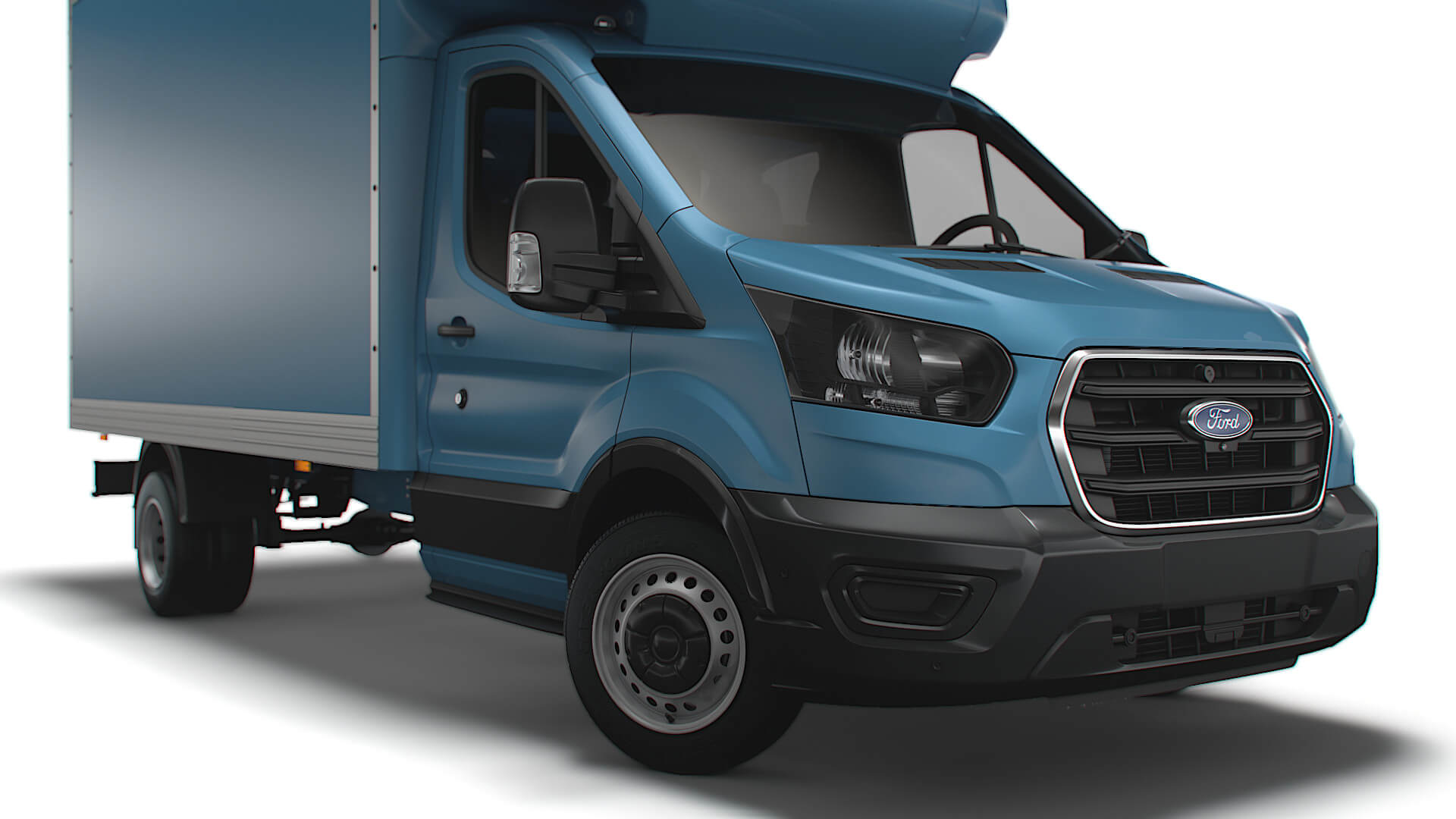Ford Transit Luton Box 2023 - 3D Model by Creator 3D