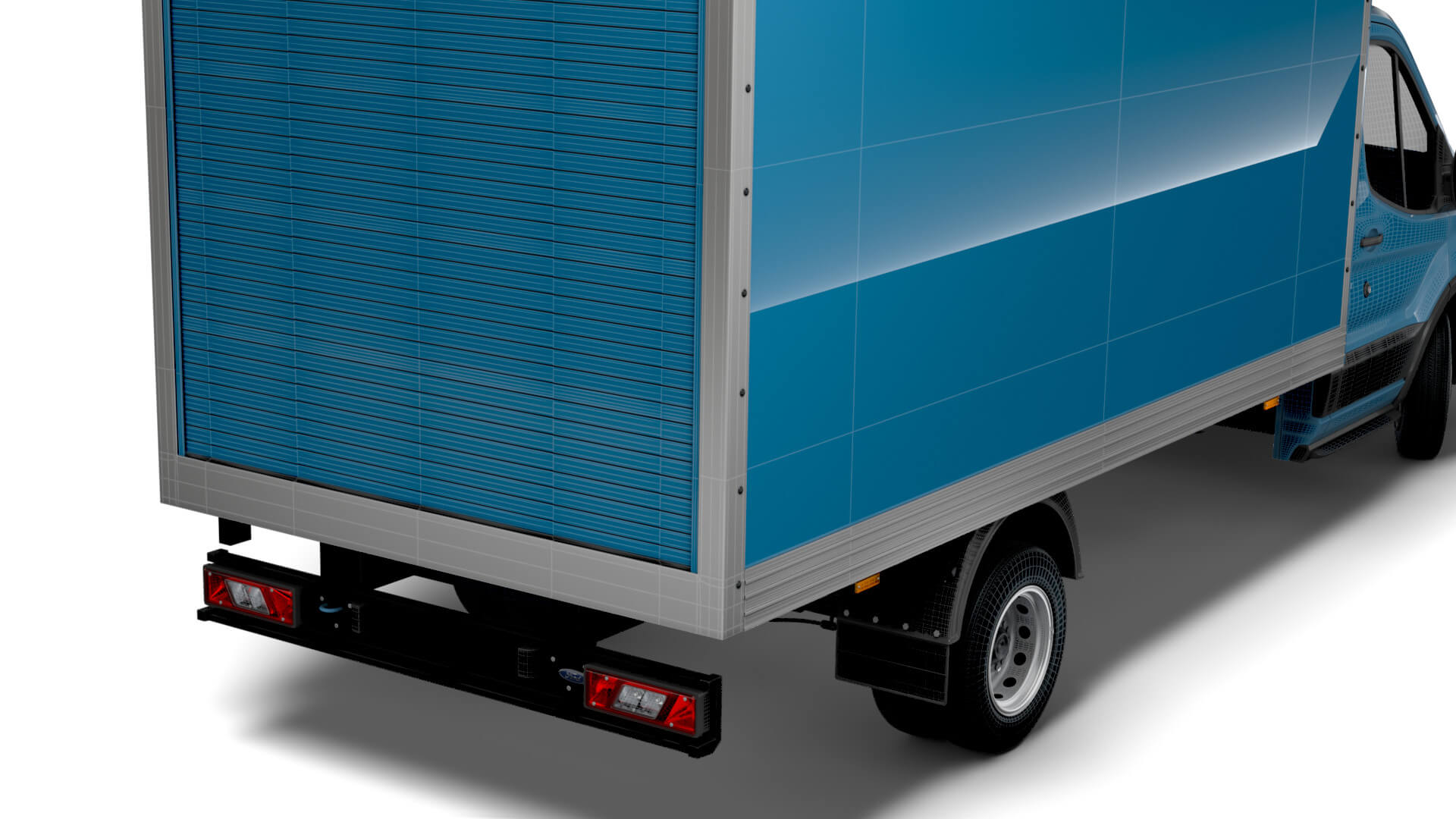 Ford Transit Luton Box 2023 - 3D Model by Creator 3D