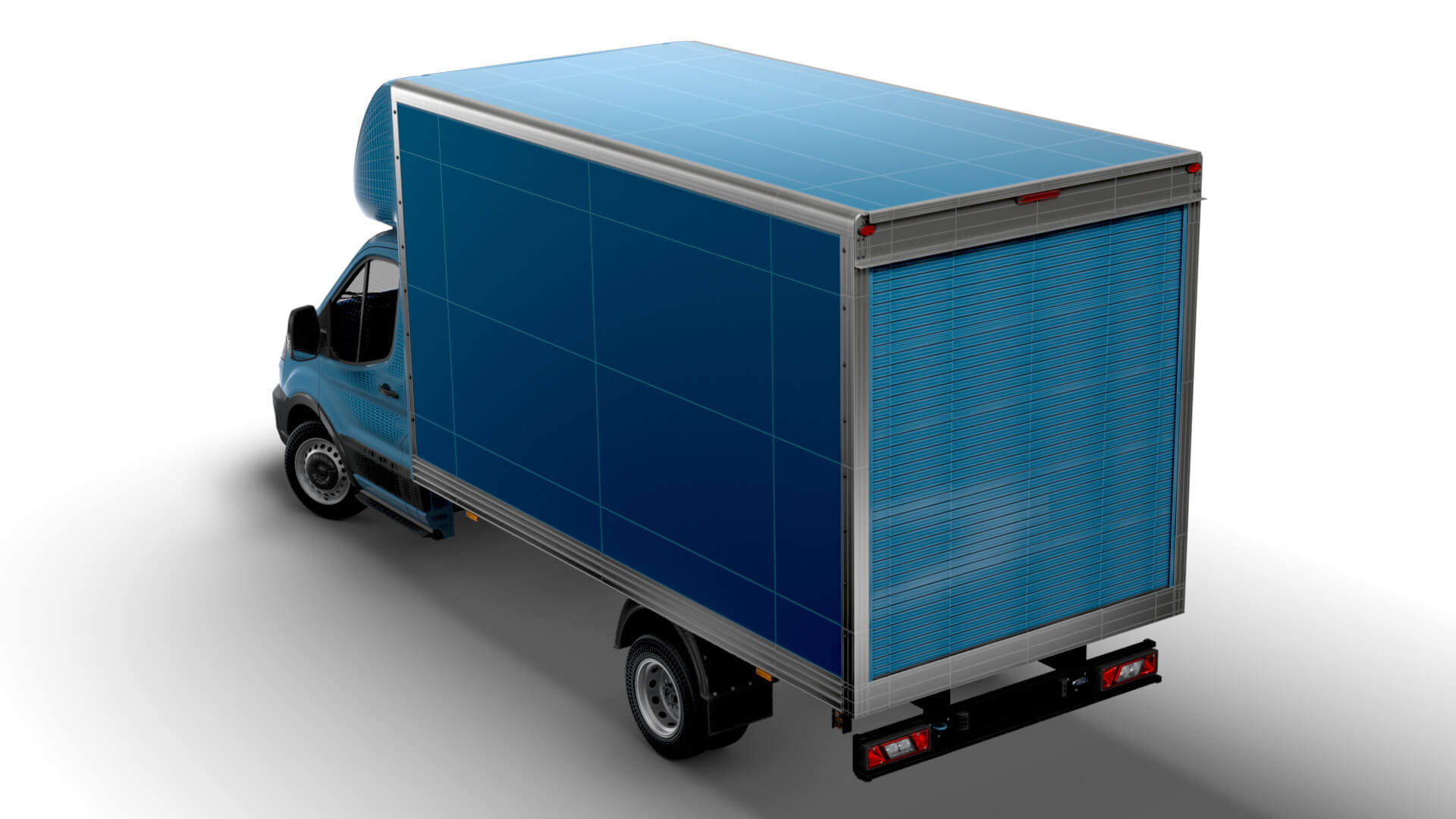 Ford Transit Luton Box 2023 - 3D Model by Creator 3D