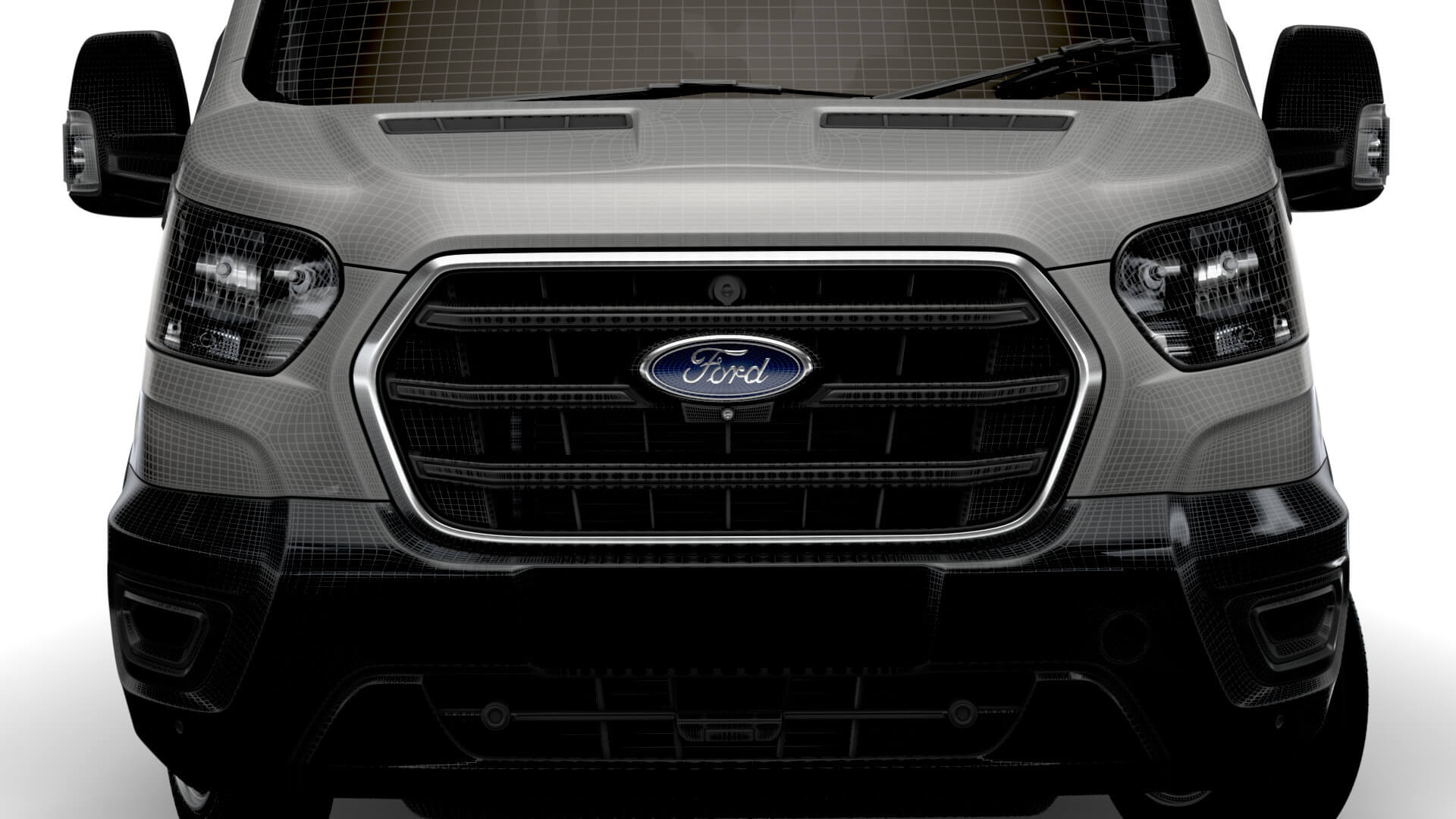 Ford Transit Luton Box Tail Lift 2023 - 3D Model by Creator 3D