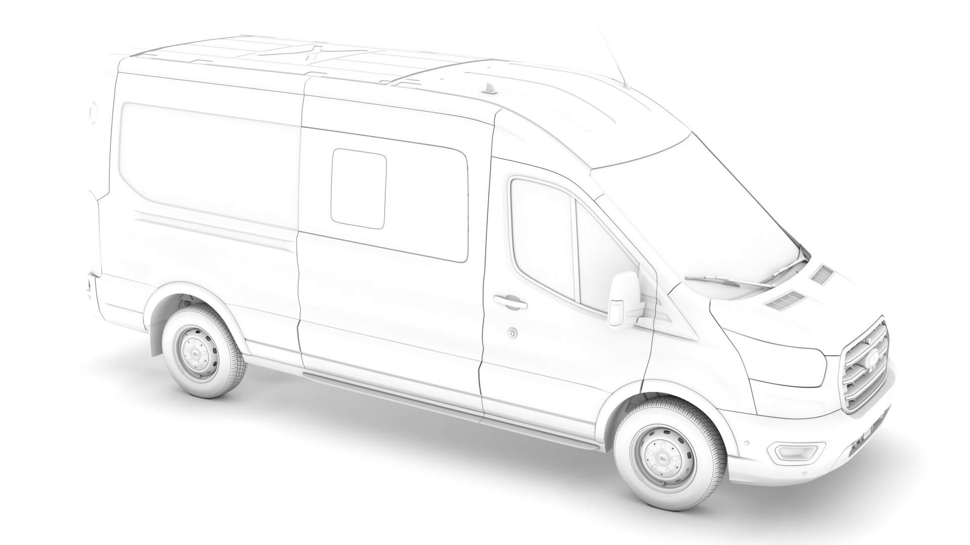 Ford Van Outline