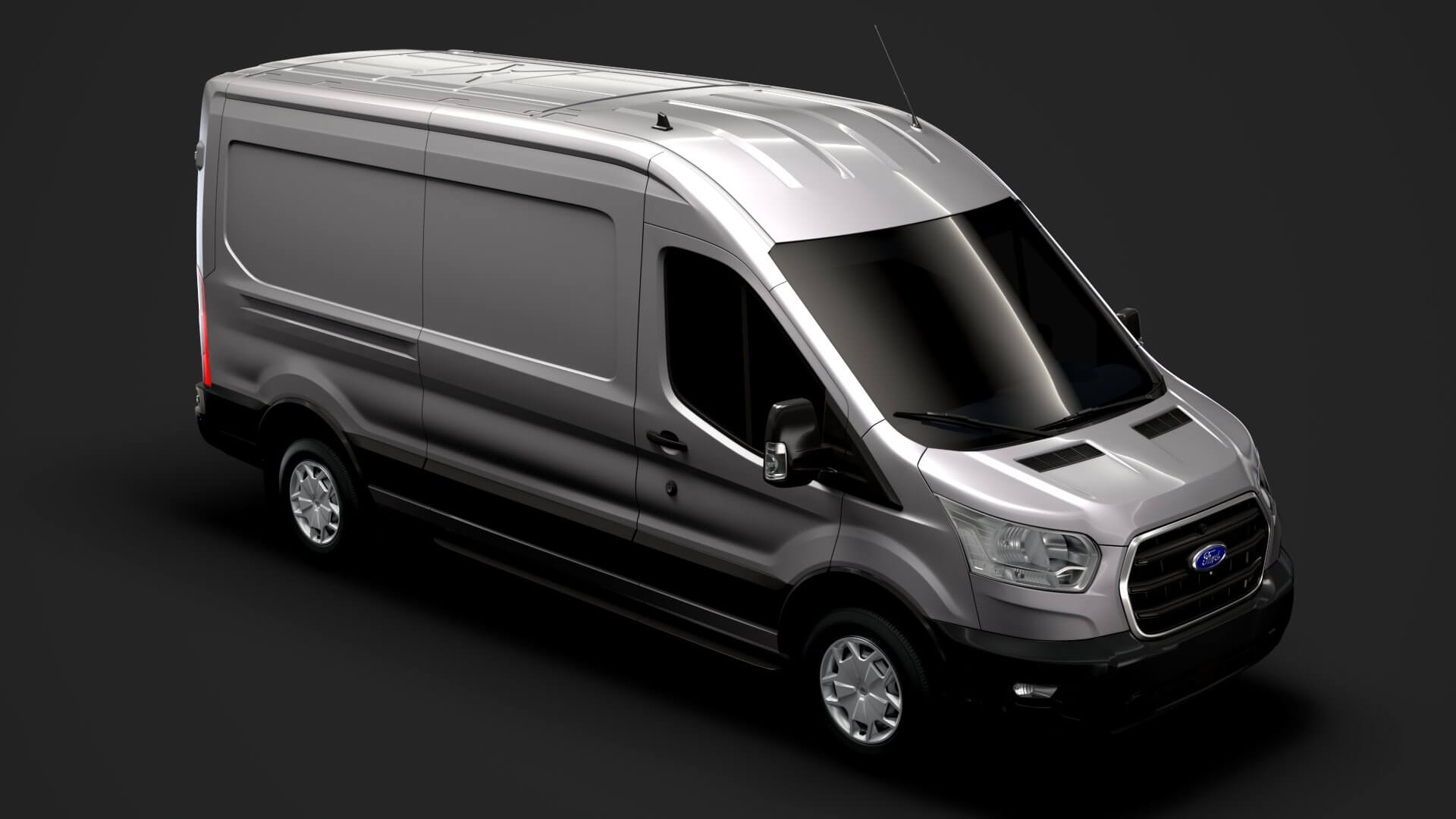 Ford Transit Van 350 L3H2 Trend 2020 - 3D Model by Creator 3D