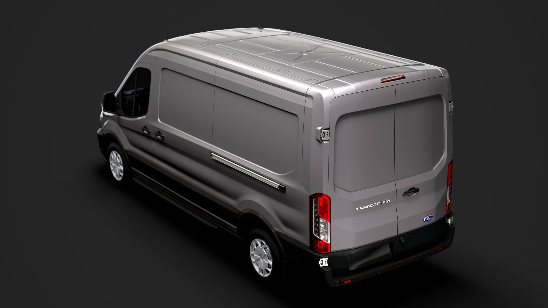 Ford Transit Van 350 L3H2 Trend 2020 - 3D Model by Creator 3D