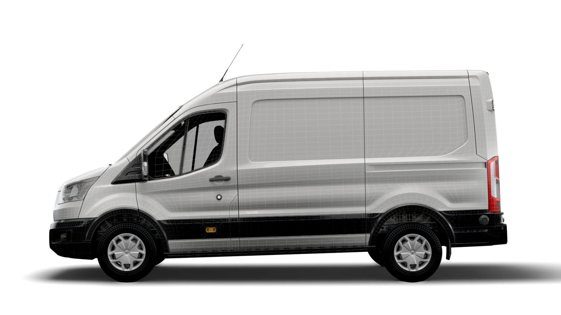 Ford Transit Van L2H2 2018 - 3D Model by Creator 3D