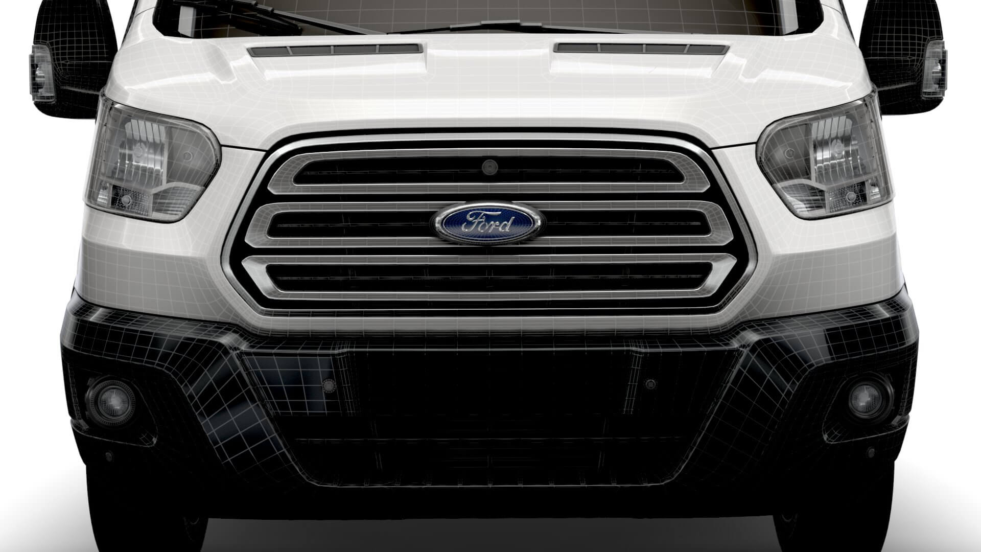 Ford Transit Van L2H2 2018 - 3D Model by Creator 3D