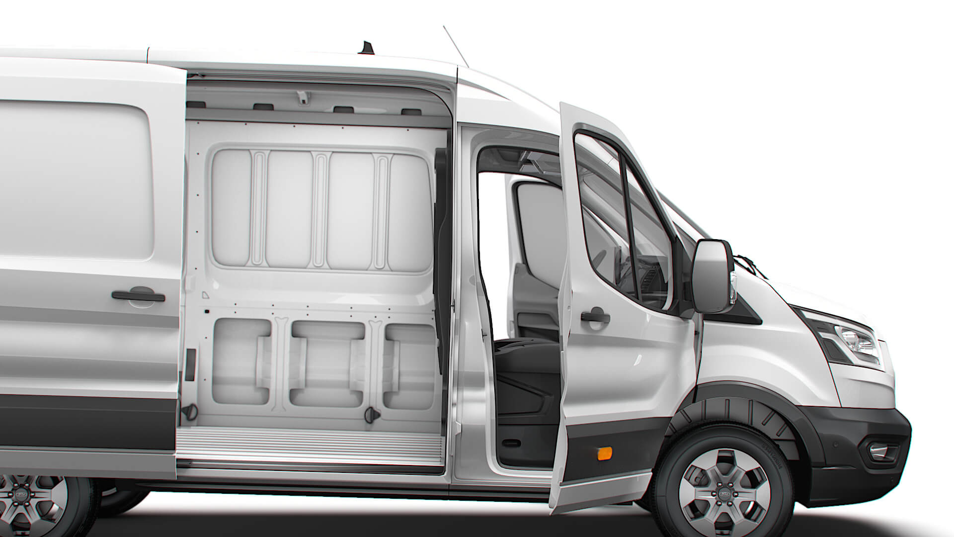 Ford Transit Van L2H2 Hqinterior 2024 - 3D Model by Creator 3D