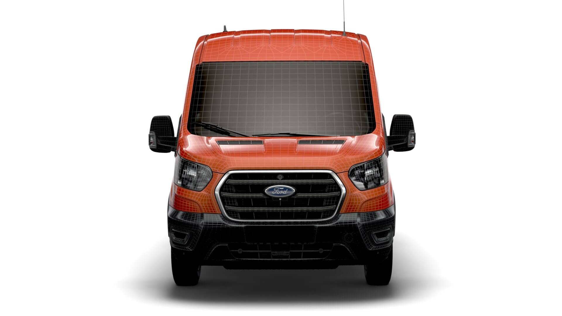 Ford Transit Van L2H2 Leader 2021 - 3D Model by Creator 3D