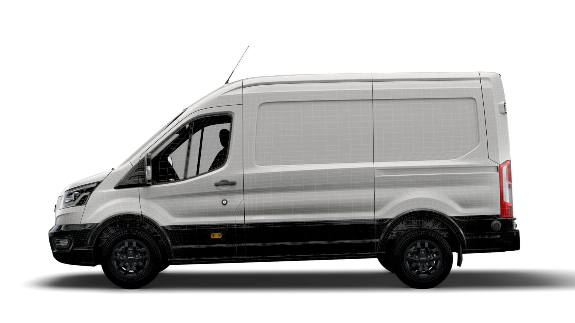 Ford Transit Van L2H2 Trail 2021 - 3D Model by Creator 3D