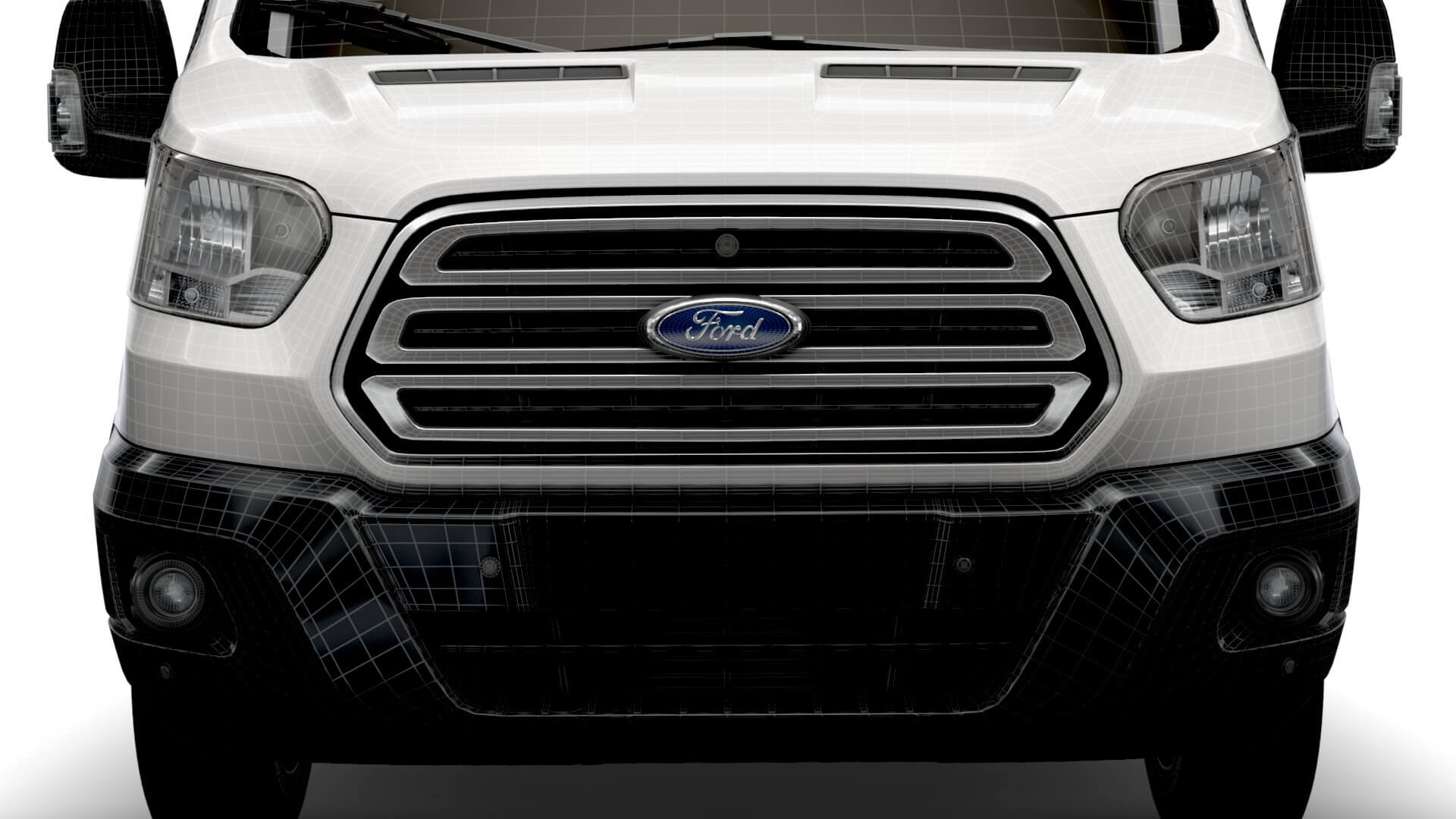 Ford Transit Van L3H1 2018 - 3D Model by Creator 3D