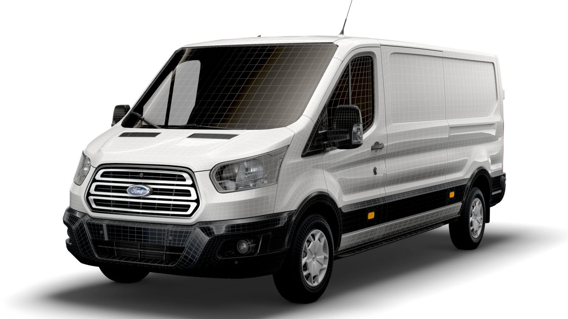Ford Transit Van L3H1 2018 - 3D Model by Creator 3D