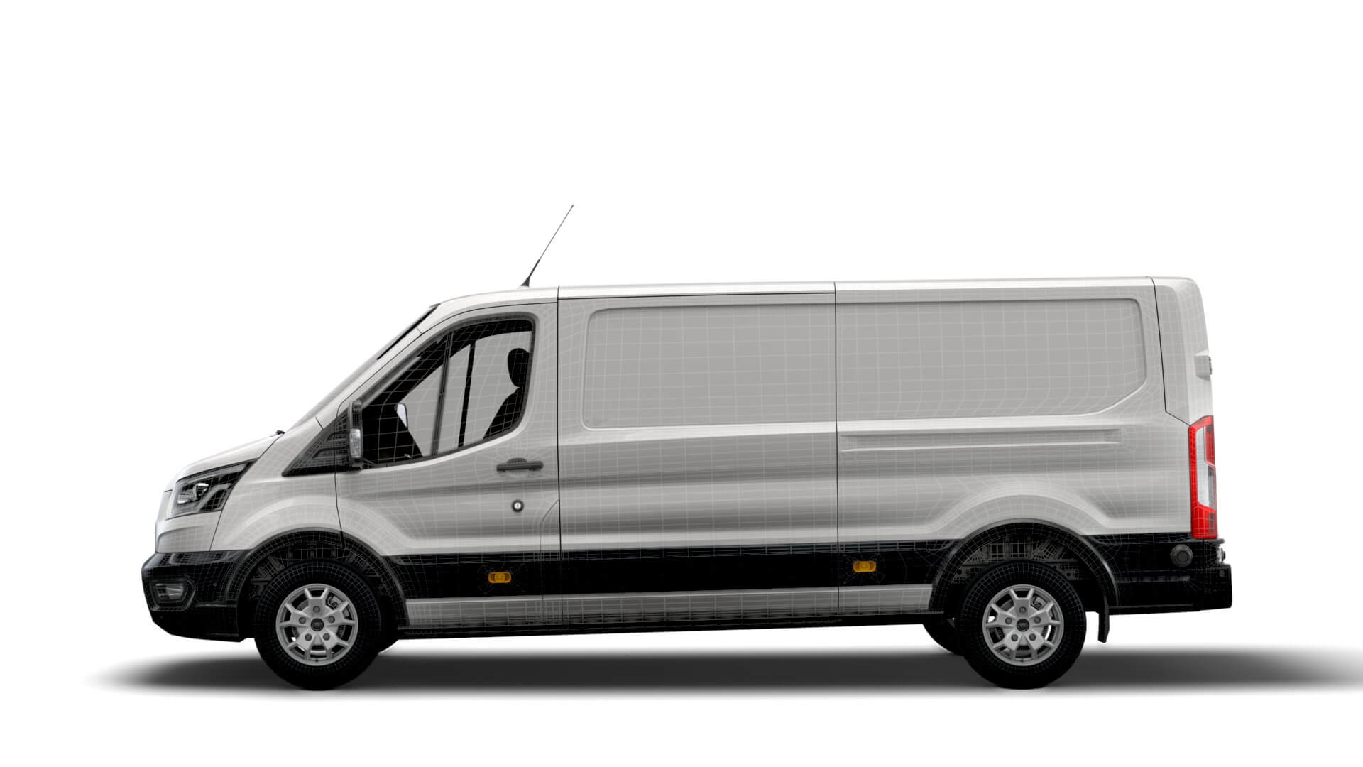 Ford Transit Van L3H1 Limited 2021 - 3D Model by Creator 3D