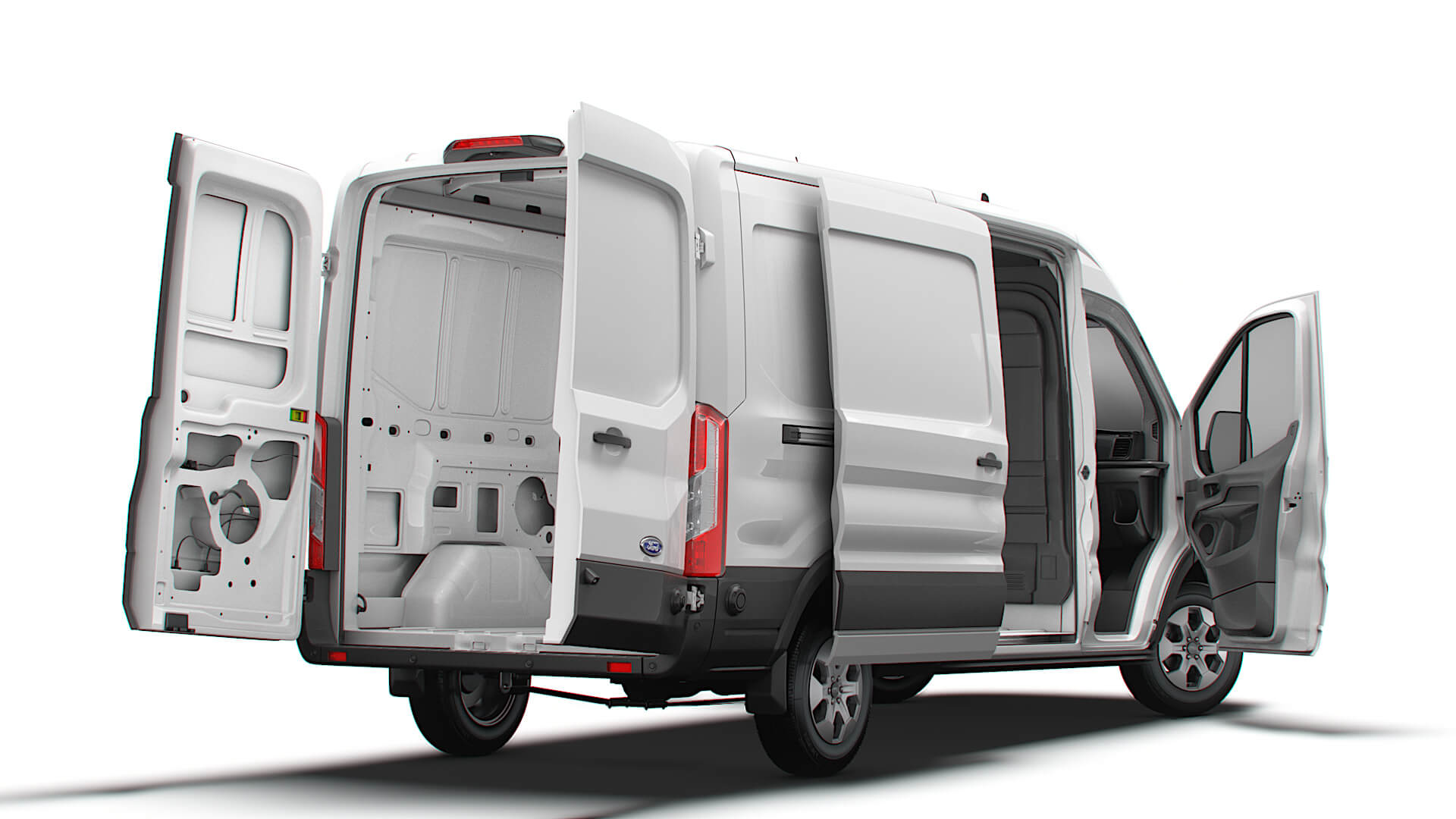 Ford Transit Van L3H2 Hqinterior 2024 - 3D Model by Creator 3D