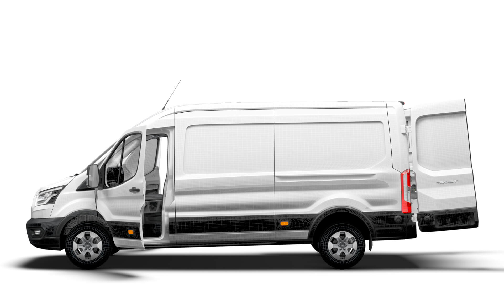 Ford Transit Van L3H2 Hqinterior 2024 - 3D Model by Creator 3D
