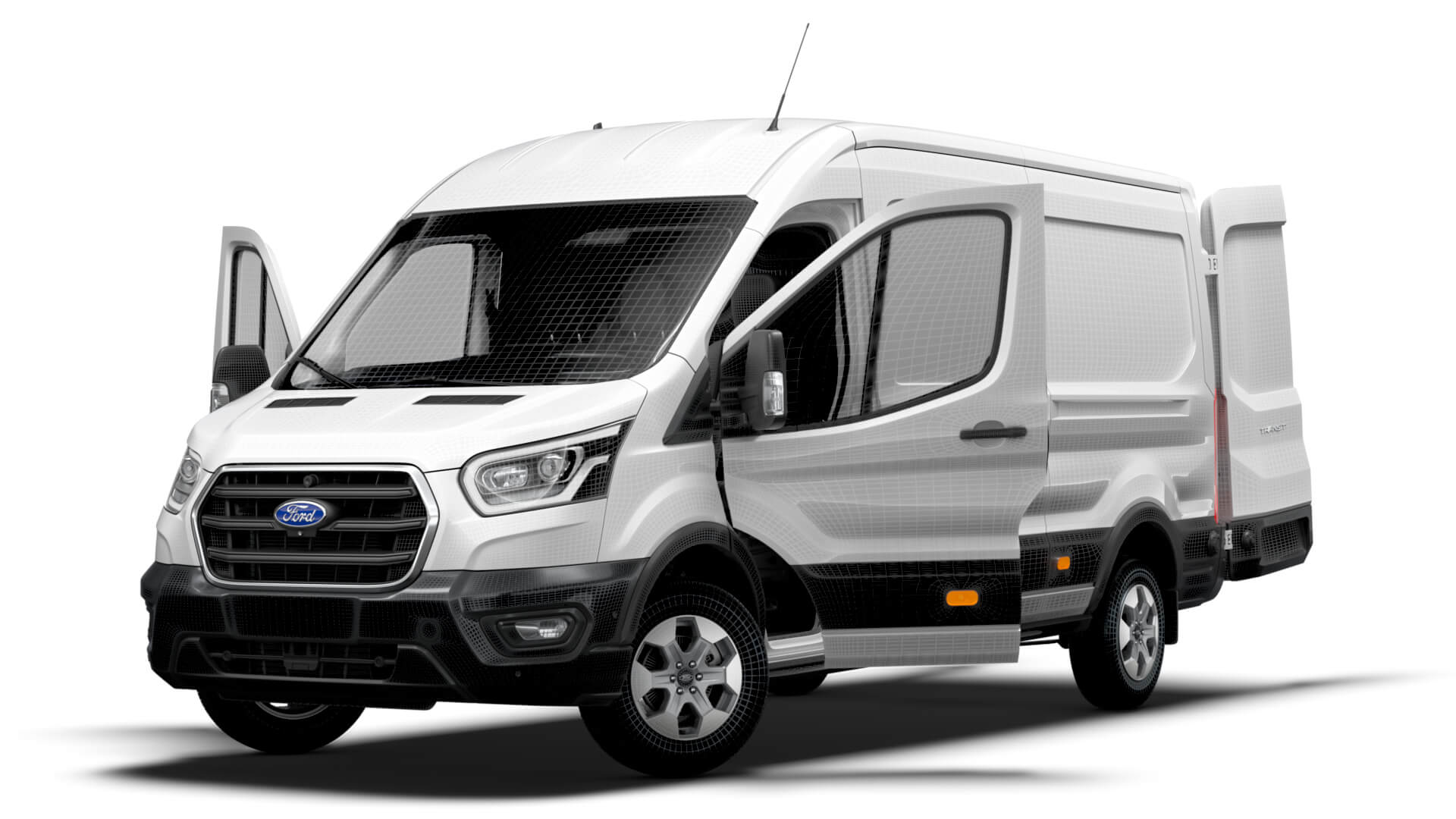 Ford Transit Van L3H2 Hqinterior 2024 - 3D Model by Creator 3D