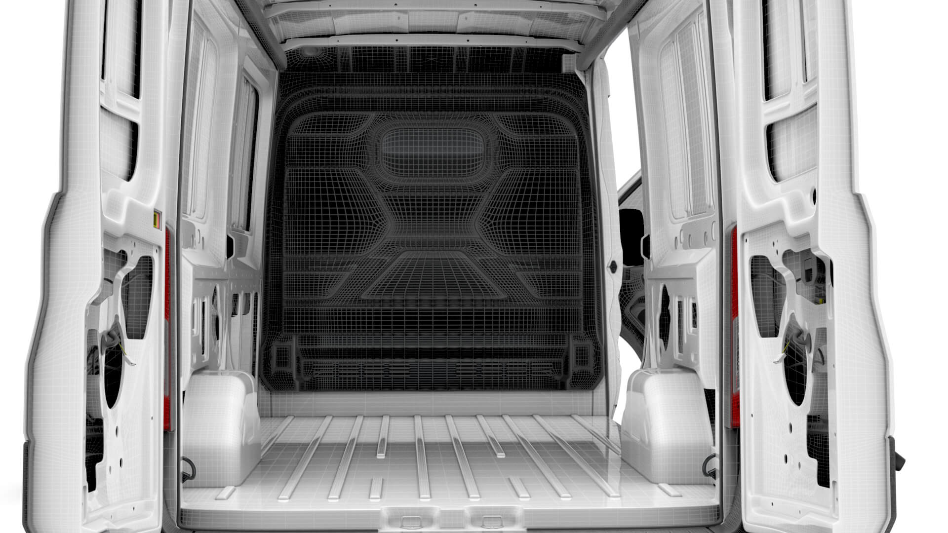Ford Transit Van L3H2 Hqinterior 2024 - 3D Model by Creator 3D
