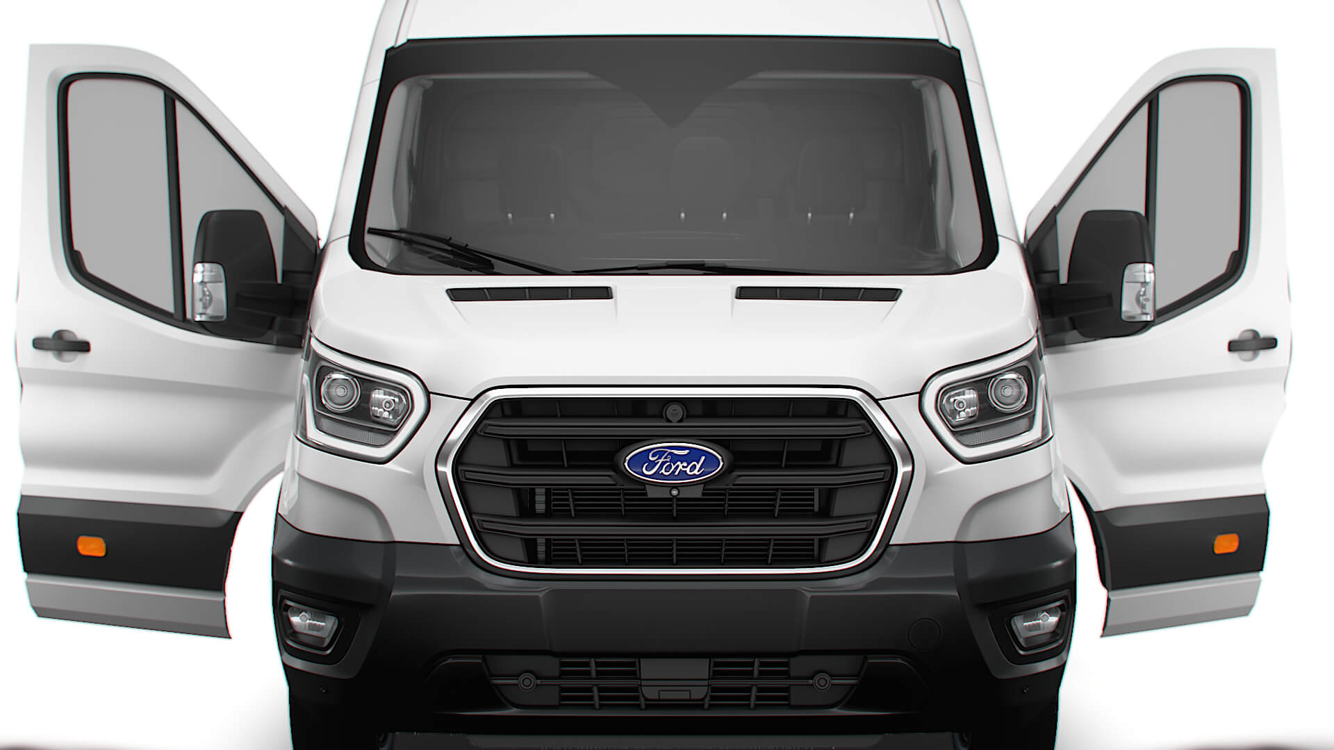 Ford Transit Van L3H2 UK-spec Hqinterior 2024 3D Model by Creator 3D