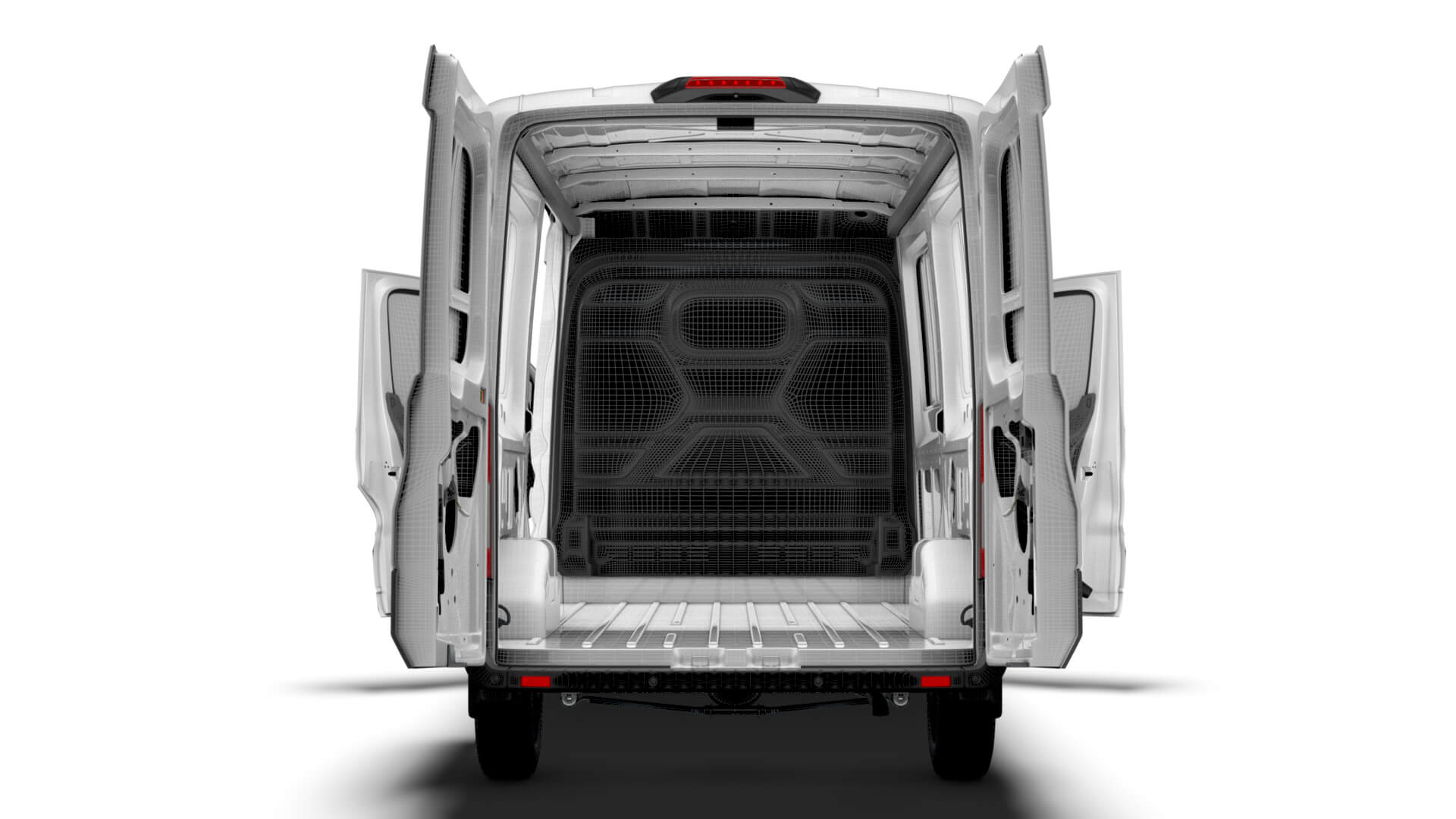 Ford Transit Van L3H2 UK-spec Hqinterior 2024 3D Model by Creator 3D