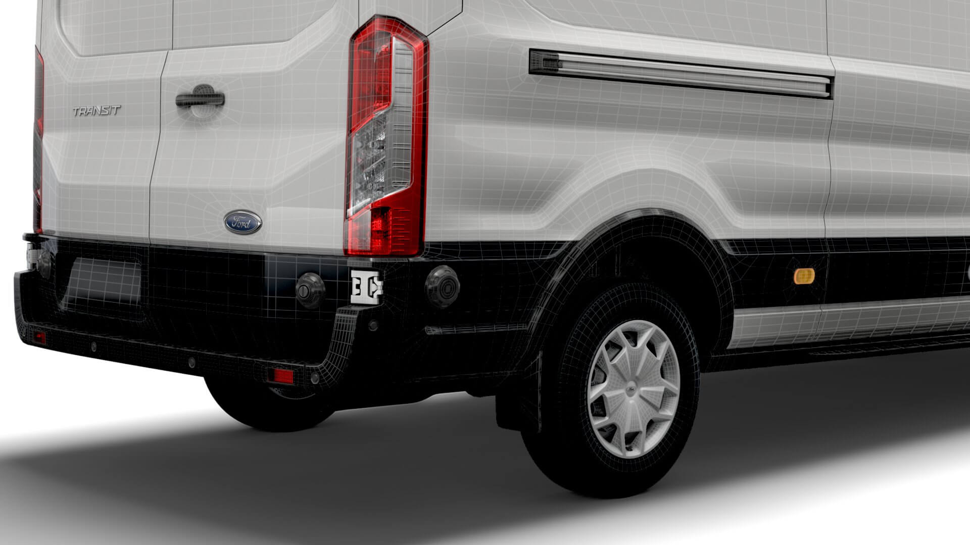 Ford Transit Van L3H3 2018 - 3D Model by Creator 3D