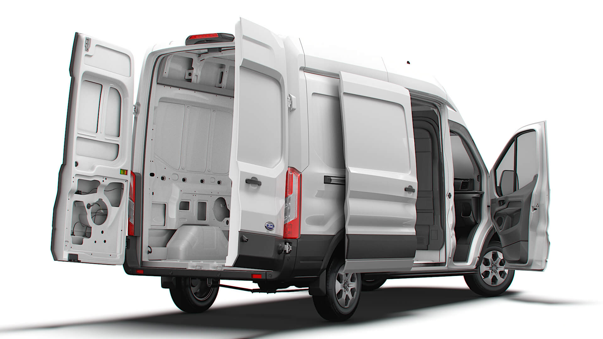 Ford Transit Van L3H3 Hqinterior 2024 - 3D Model by Creator 3D