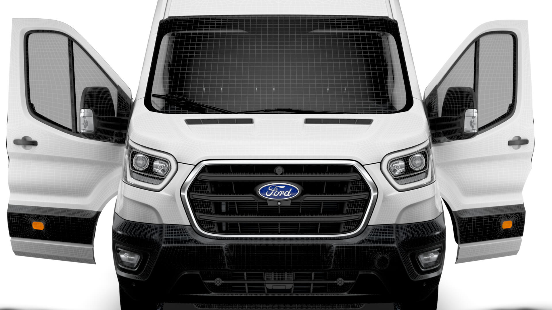 Ford Transit Van L3H3 Hqinterior 2024 - 3D Model by Creator 3D