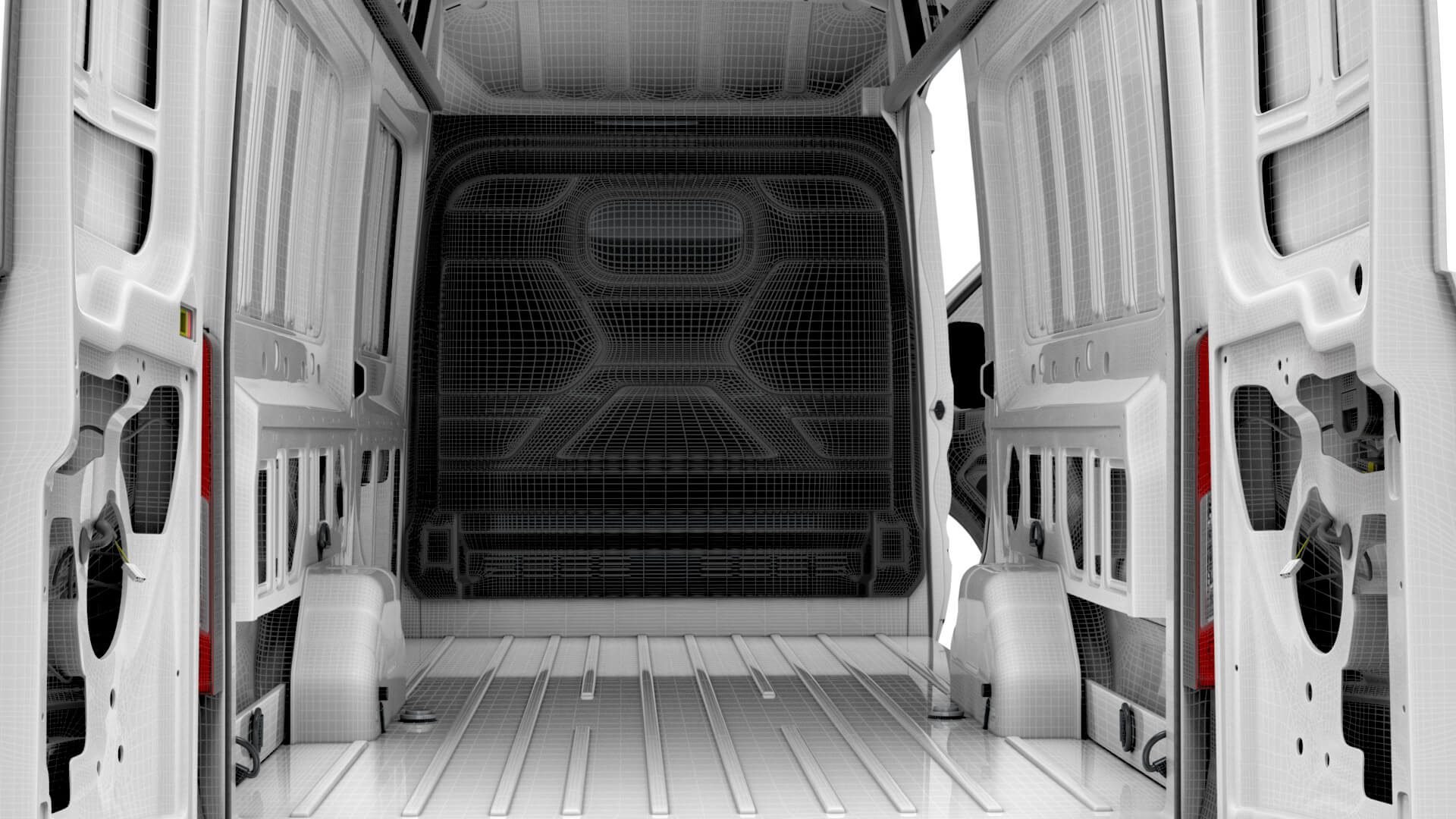 Ford Transit Van L4H3 Hqinterior 2024 - 3D Model by Creator 3D