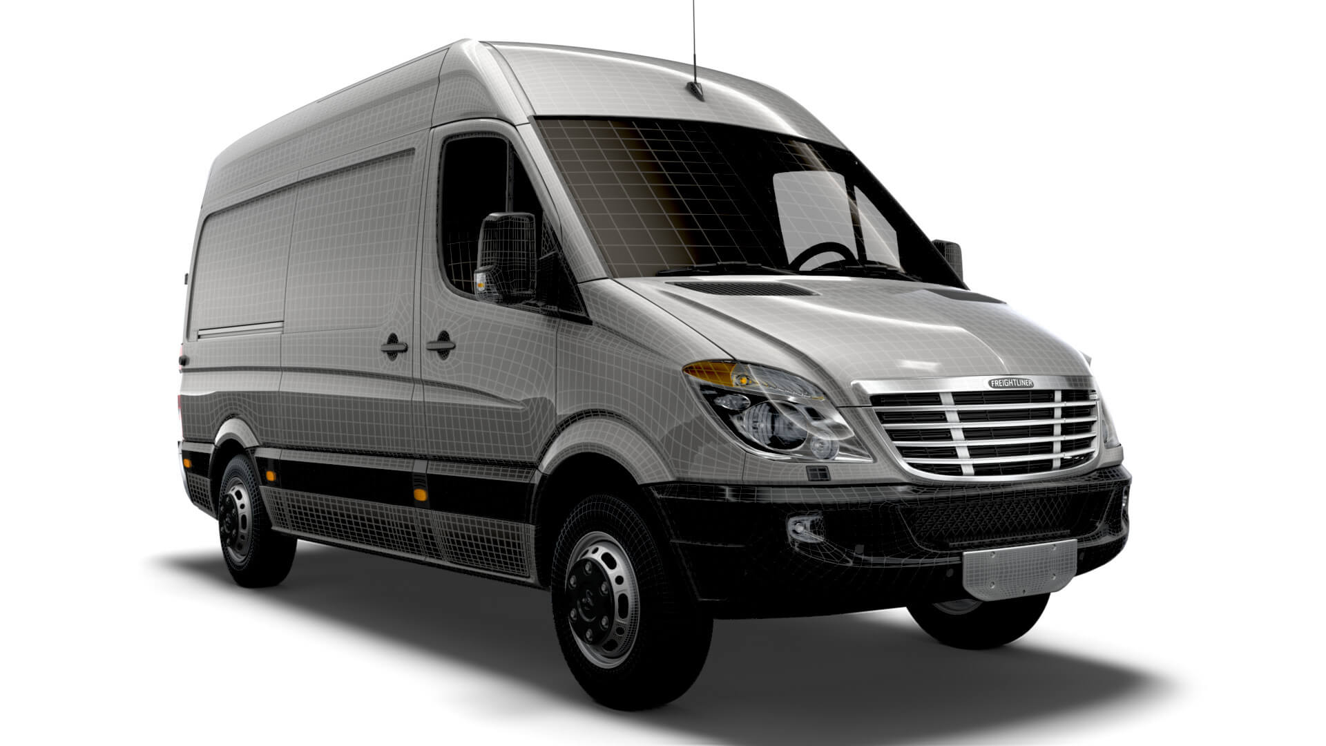 Freightliner Sprinter Cargo Van L2H2 2009 - 3D Model by Creator 3D