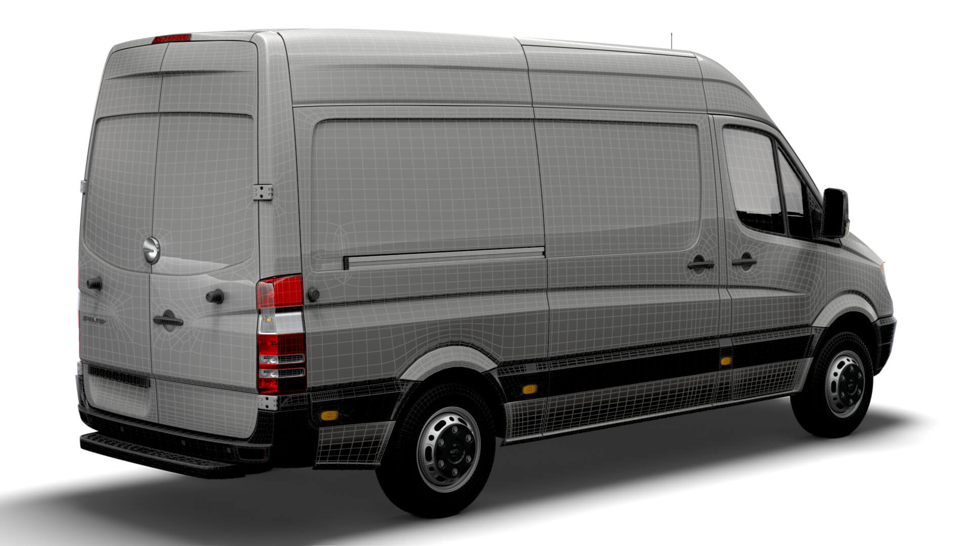Freightliner Sprinter Cargo Van L2H2 2009 - 3D Model by Creator 3D