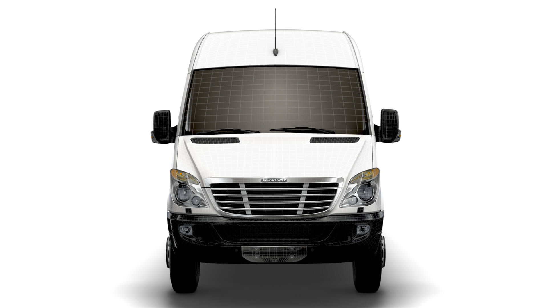 Freightliner Sprinter Cargo Van L4H2 2008 - 3D Model by Creator 3D