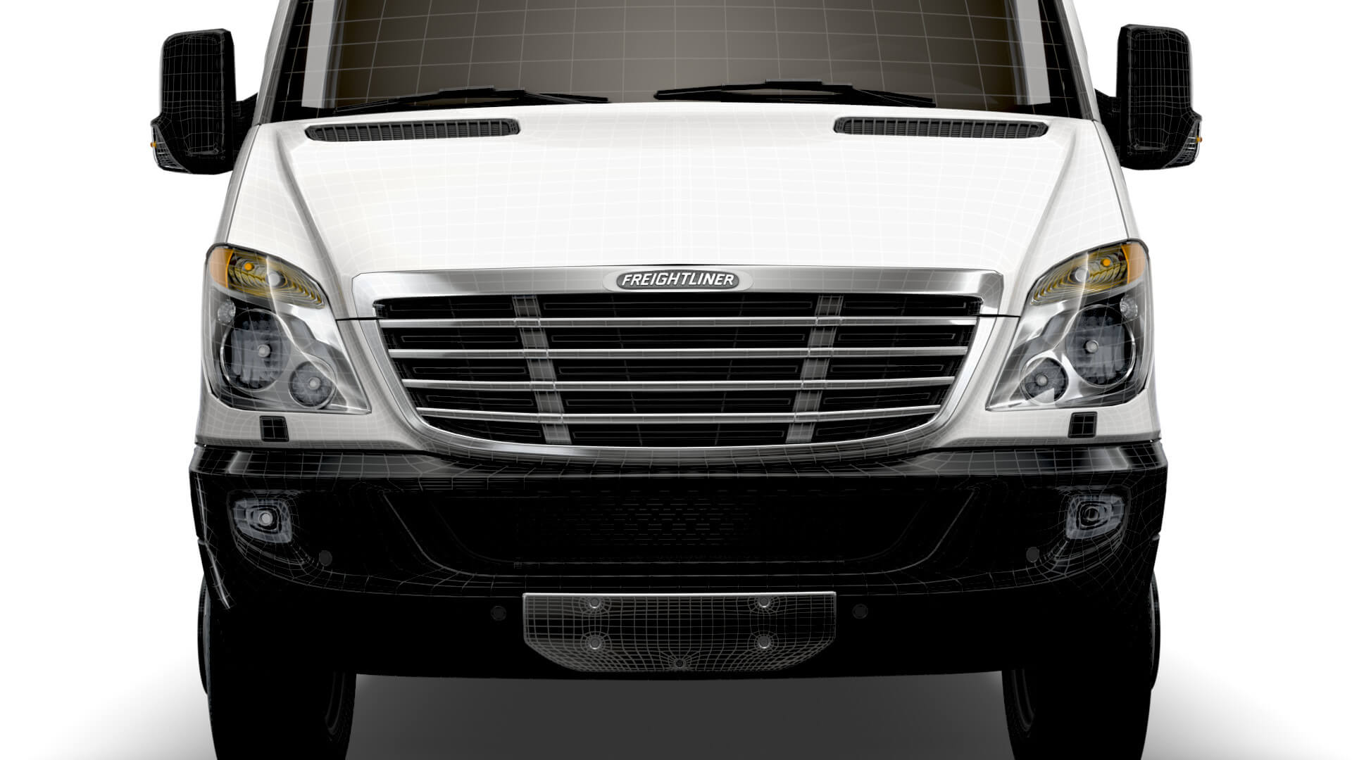 Freightliner Sprinter Cargo Van L4H2 2008 - 3D Model by Creator 3D