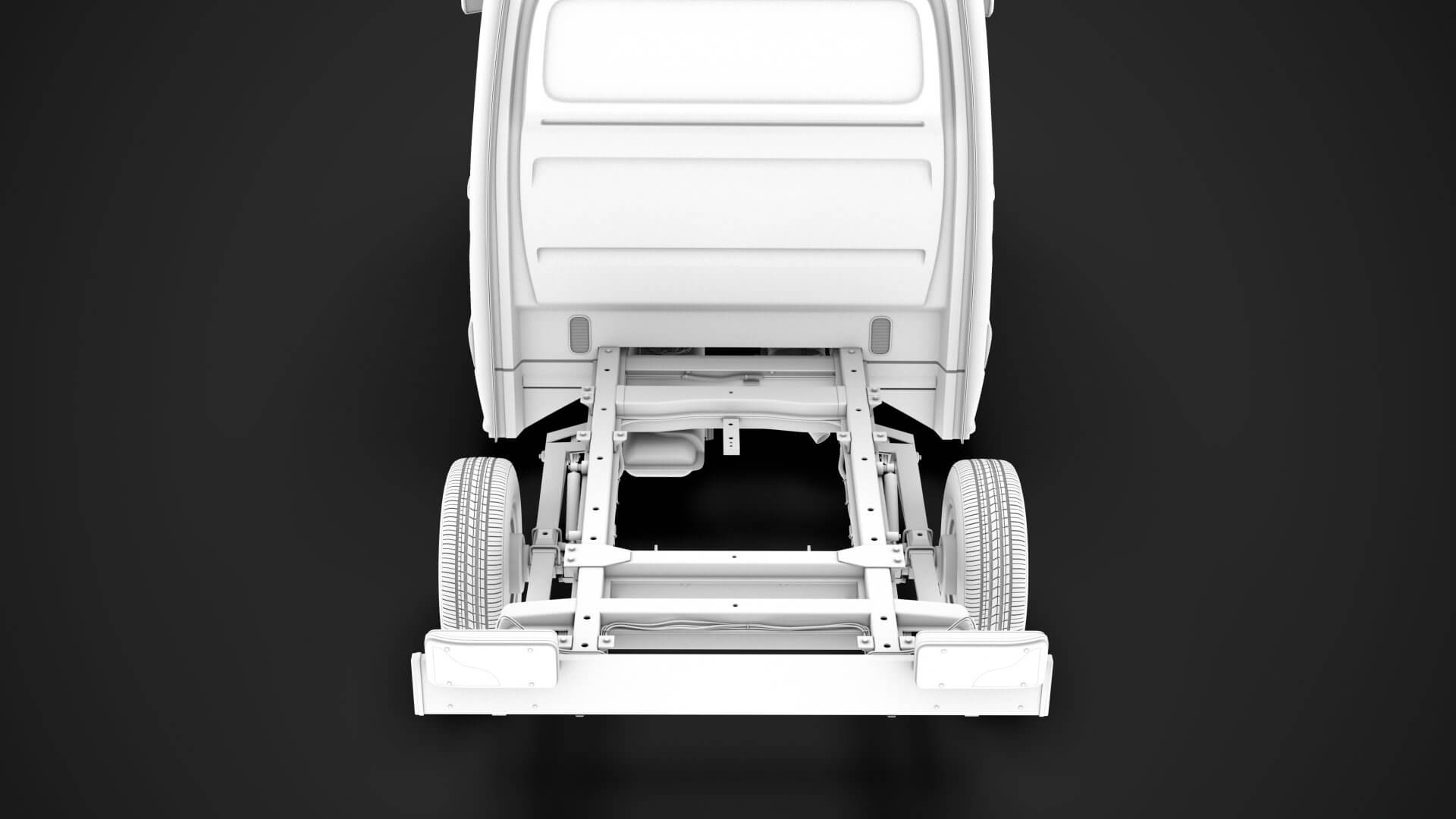 Freightliner Sprinter Chassis Crew Cab L1 FWD 2019 - 3D Model by Creator 3D