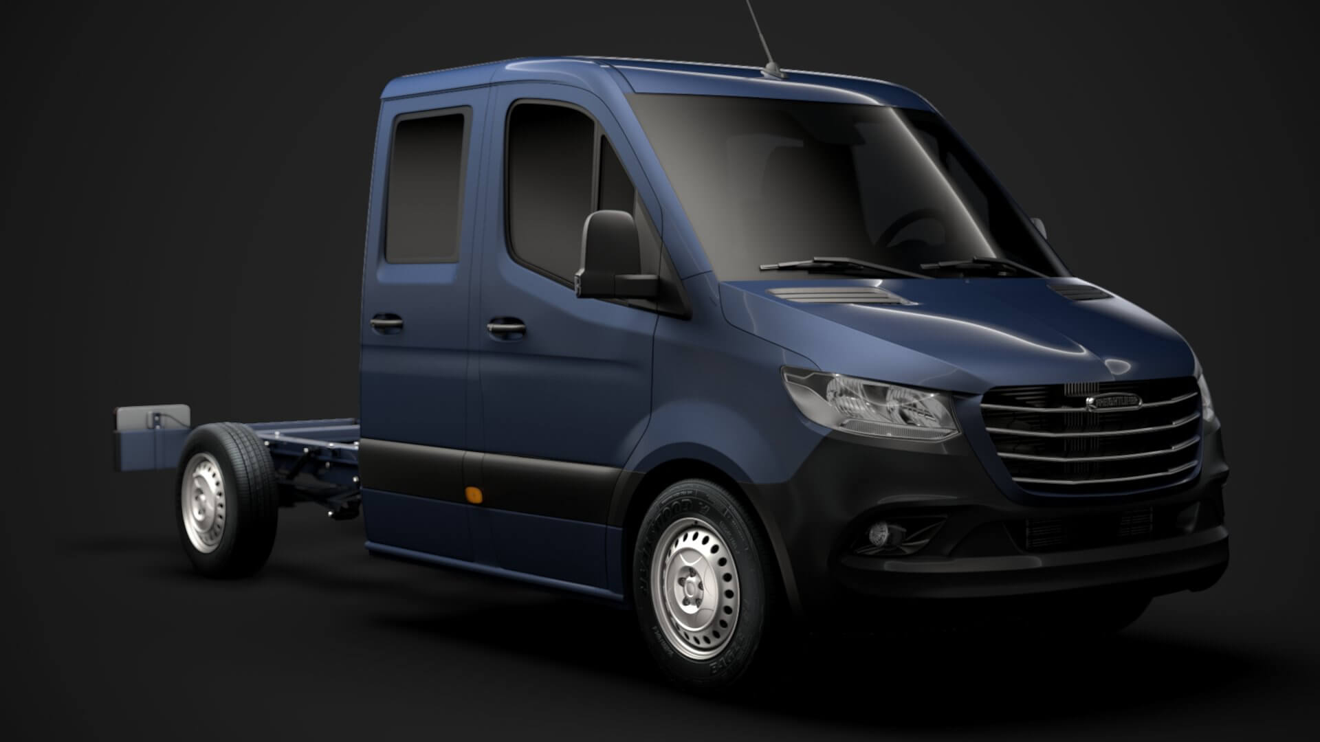 Freightliner Sprinter Chassis Crew Cab L2 RWD 2019 - 3D Model by Creator 3D