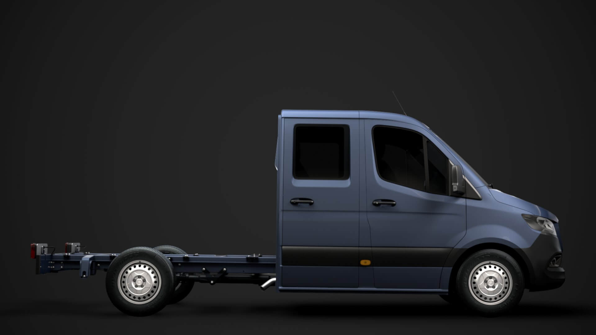 Freightliner Sprinter Chassis Crew Cab L2 RWD 2019 - 3D Model by Creator 3D