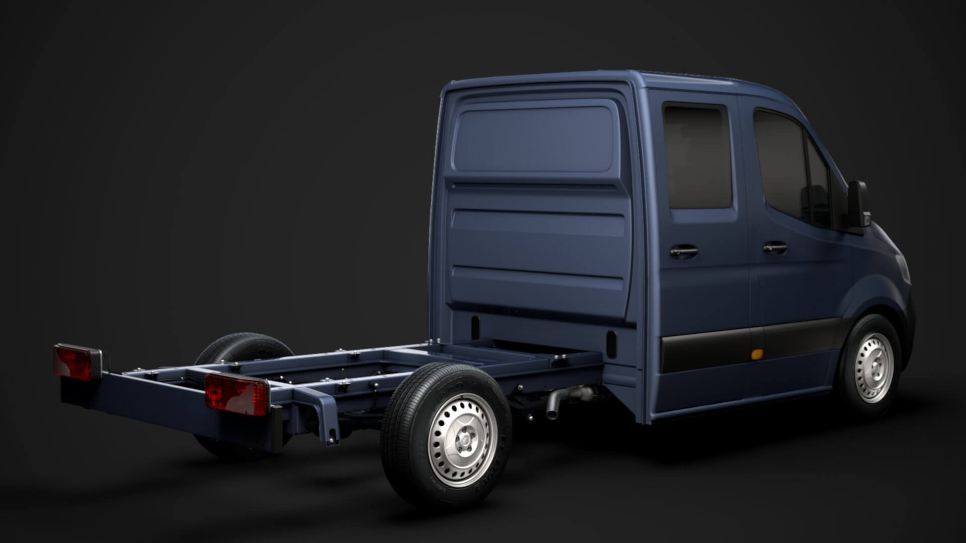 Freightliner Sprinter Chassis Crew Cab L2 RWD 2019 - 3D Model by Creator 3D