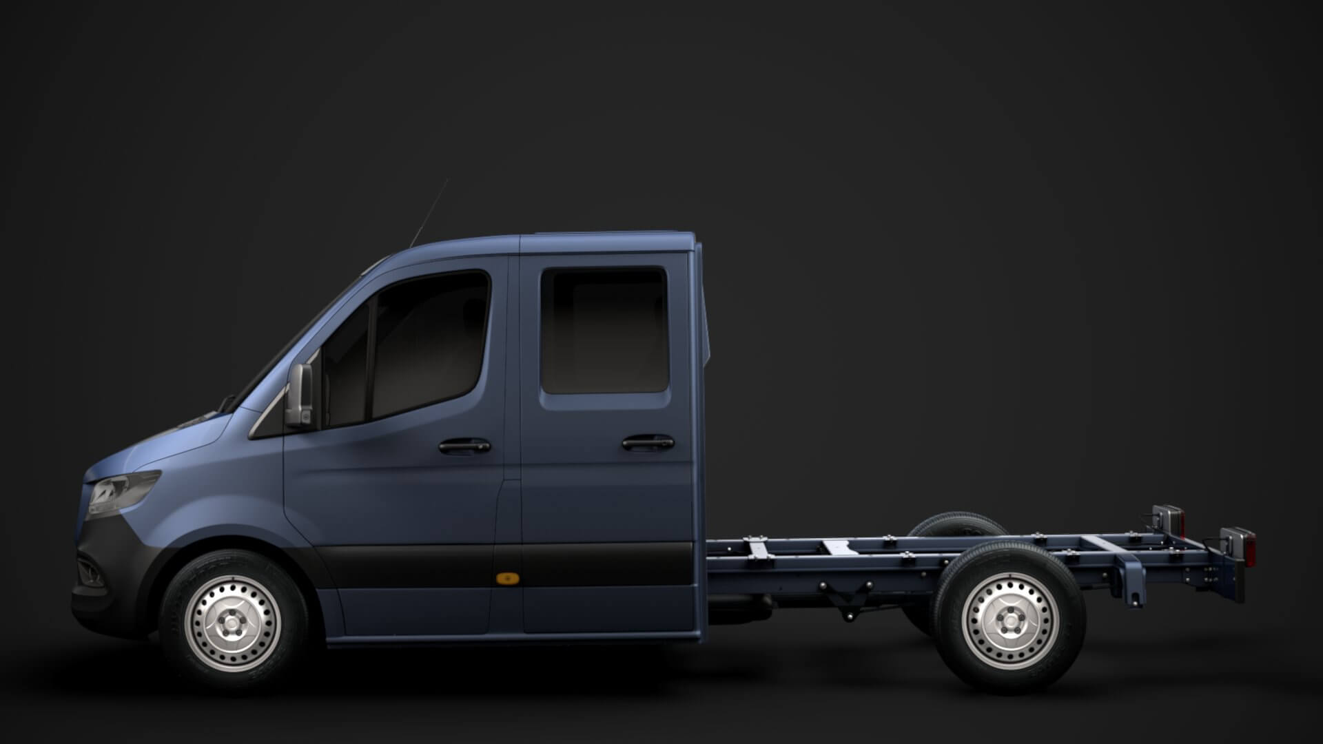 Freightliner Sprinter Chassis Crew Cab L2 RWD 2019 - 3D Model by Creator 3D