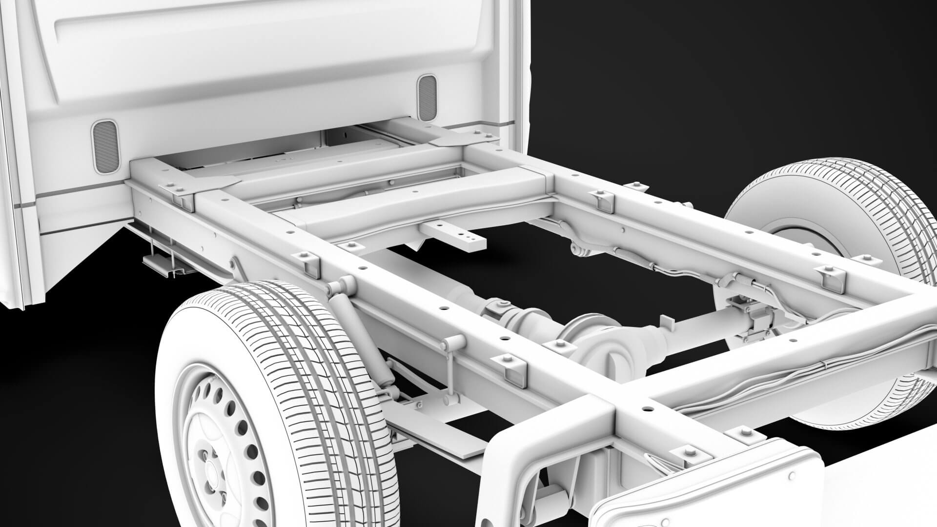 Freightliner Sprinter Chassis Crew Cab L2 RWD 2019 - 3D Model by Creator 3D