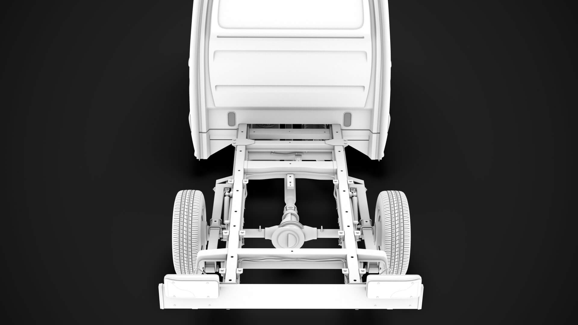 Freightliner Sprinter Chassis Crew Cab L2 RWD 2019 - 3D Model by Creator 3D