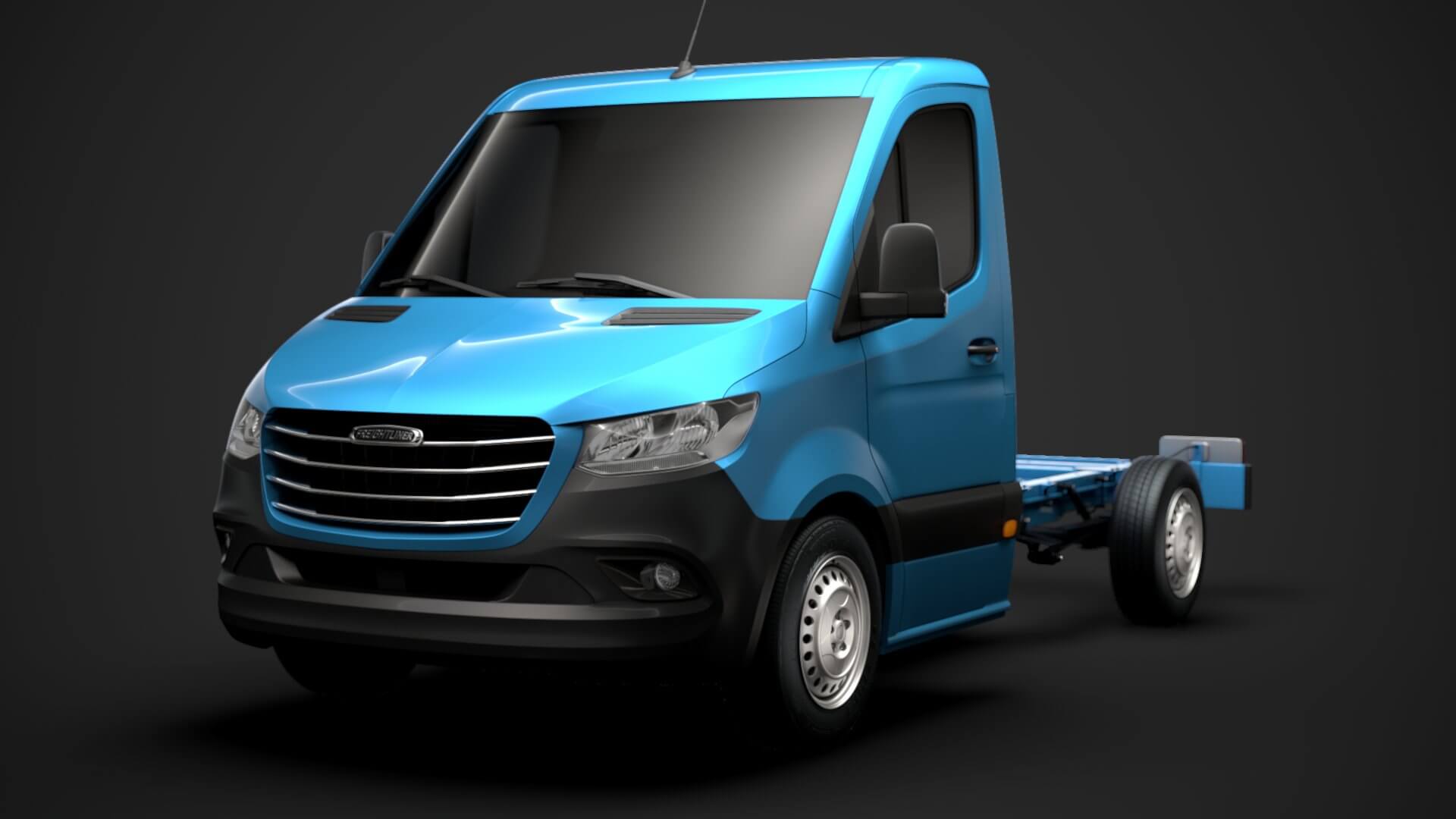 Freightliner Sprinter Chassis Single Cab L1 FWD 2019 - 3D Model by ...