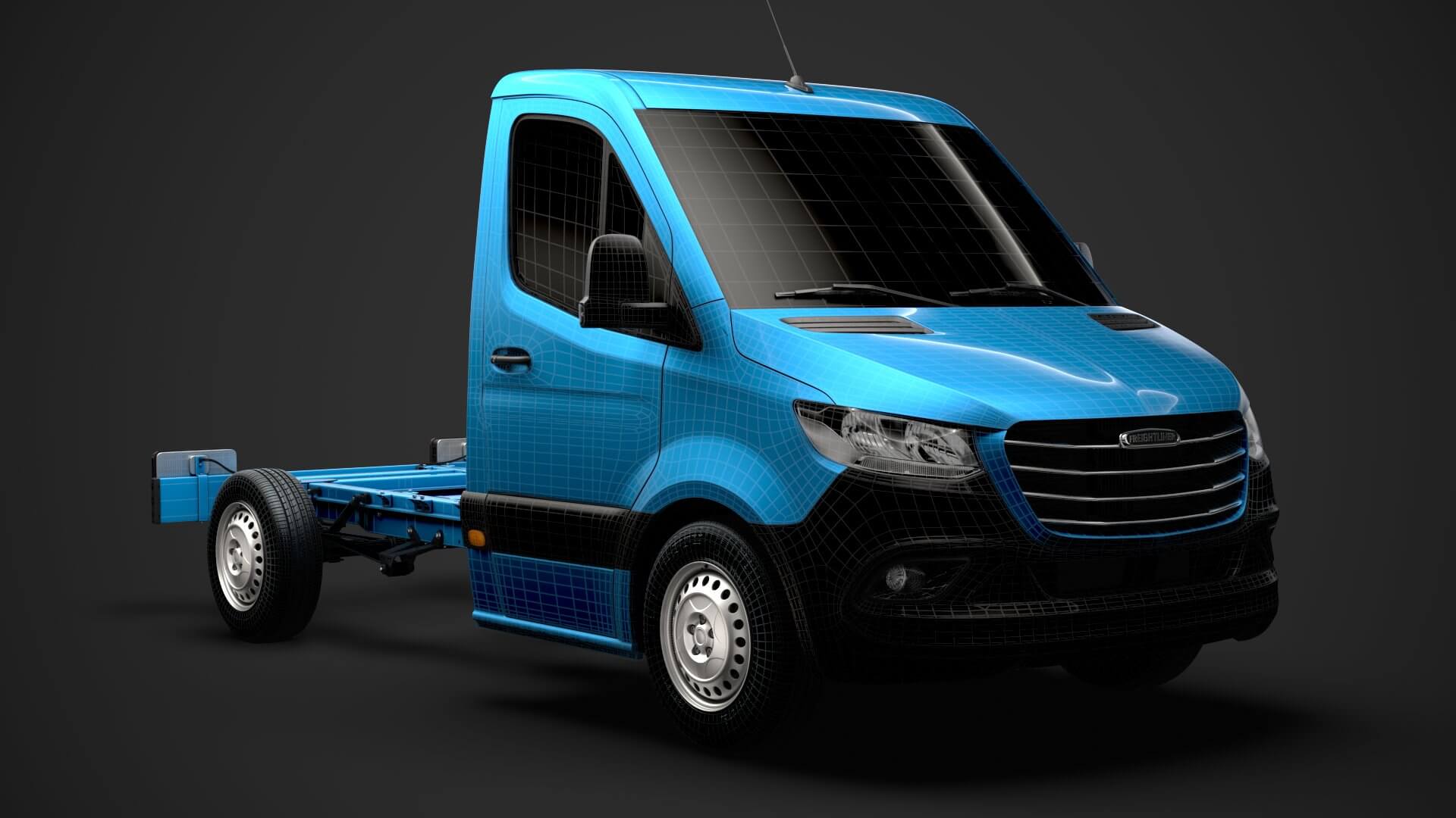 Freightliner Sprinter Chassis Single Cab L1 FWD 2019 - 3D Model by ...