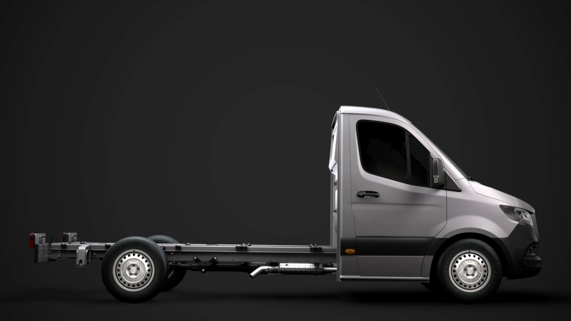 Freightliner Sprinter Chassis Single Cab L2 RWD 2019 - 3D Model by ...