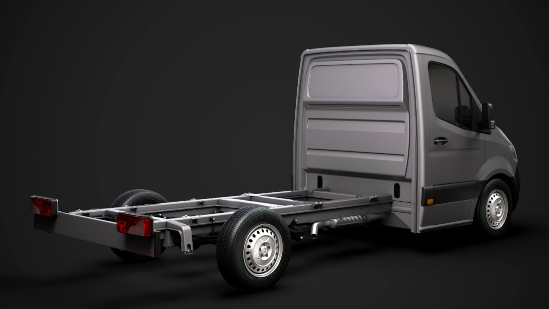 Freightliner Sprinter Chassis Single Cab L2 RWD 2019 - 3D Model by ...