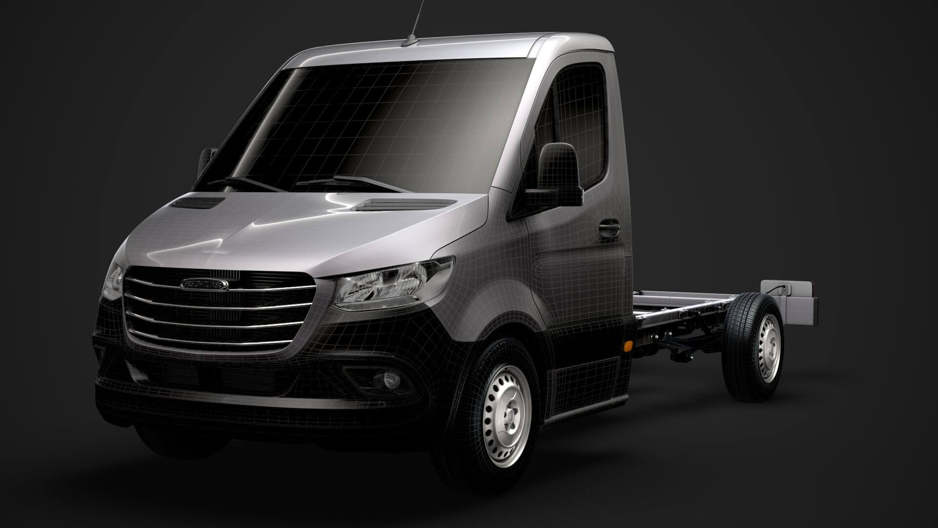 Freightliner Sprinter Chassis Single Cab L2 RWD 2019 - 3D Model by ...