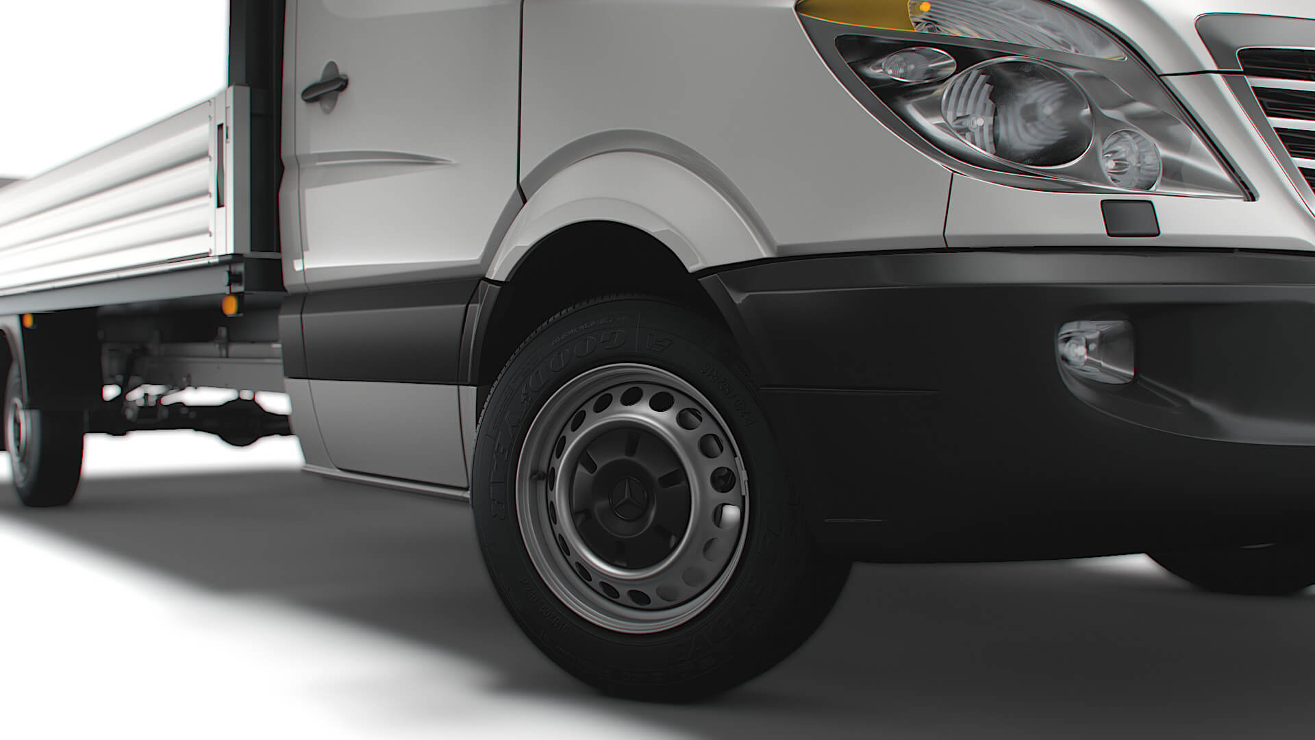 Freightliner Sprinter Dropside Tail Lift 2018 - 3D Model by Creator 3D