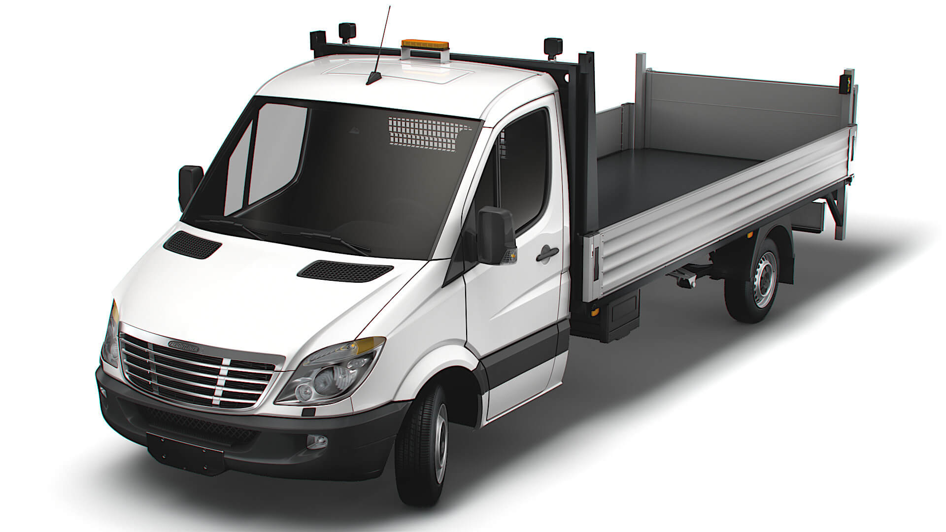 Freightliner Sprinter Dropside Tail Lift 2018 - 3D Model by Creator 3D