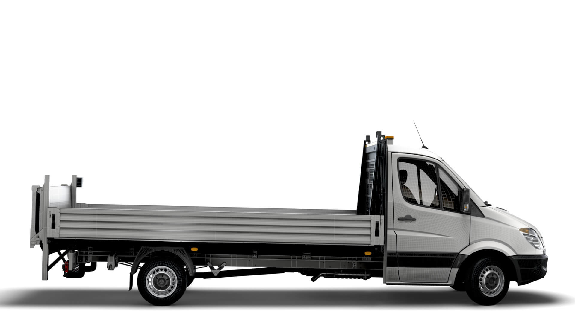 Freightliner Sprinter Dropside Tail Lift 2018 - 3D Model by Creator 3D