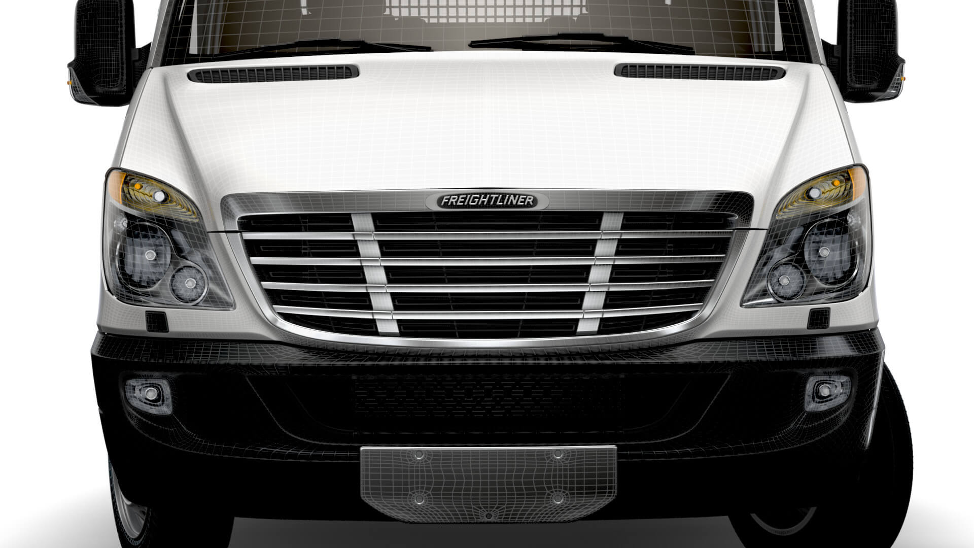 Freightliner Sprinter Dropside Tail Lift 2018 - 3D Model by Creator 3D