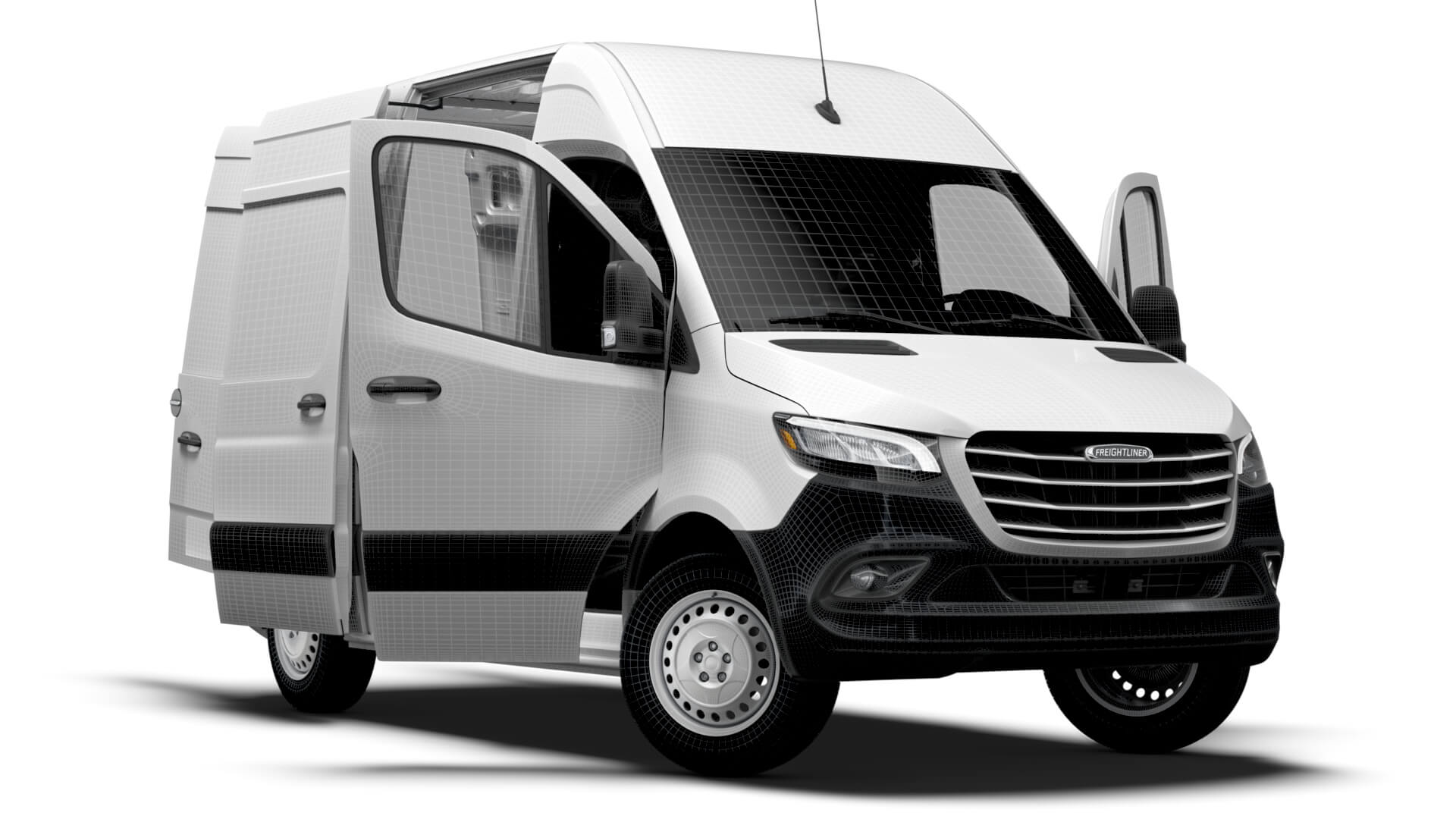 Freightliner Sprinter L1H2 FWD HQ Interior 2024 - 3D Model by Creator 3D