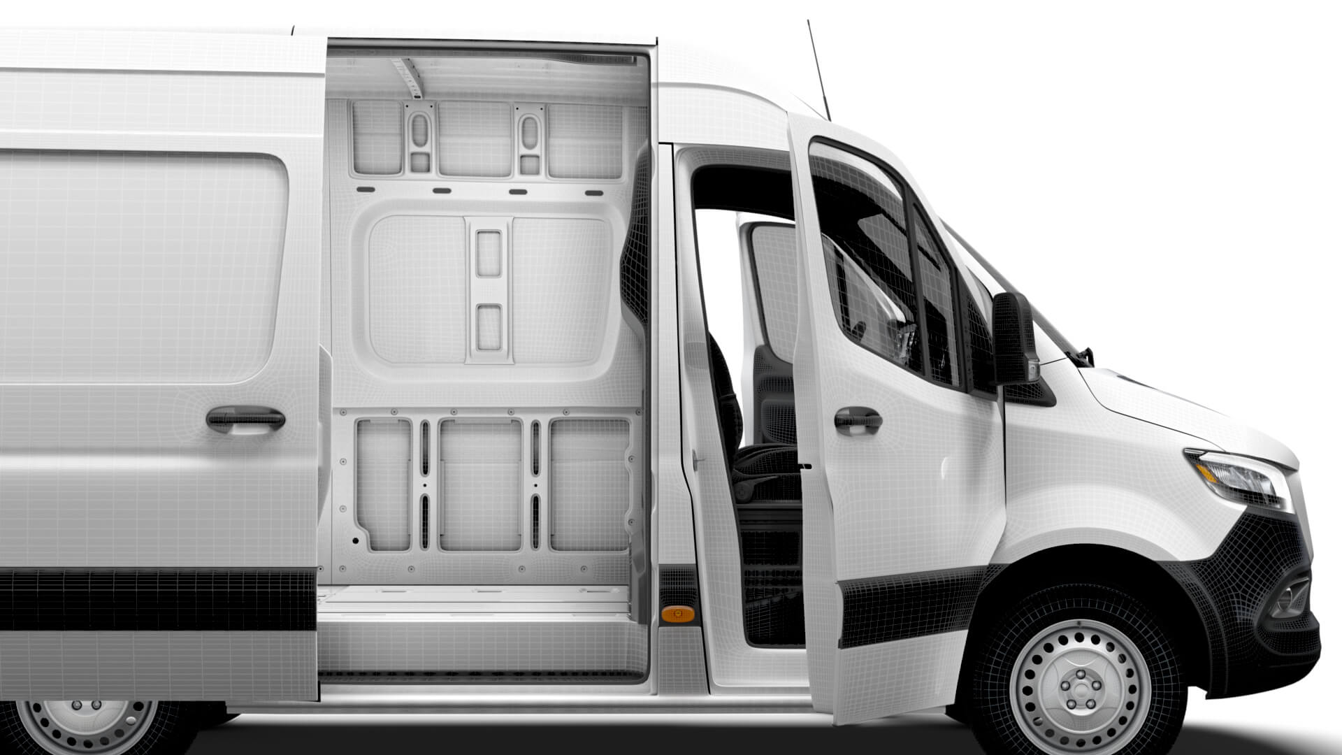 Freightliner Sprinter L1H2 FWD HQ Interior 2024 - 3D Model by Creator 3D